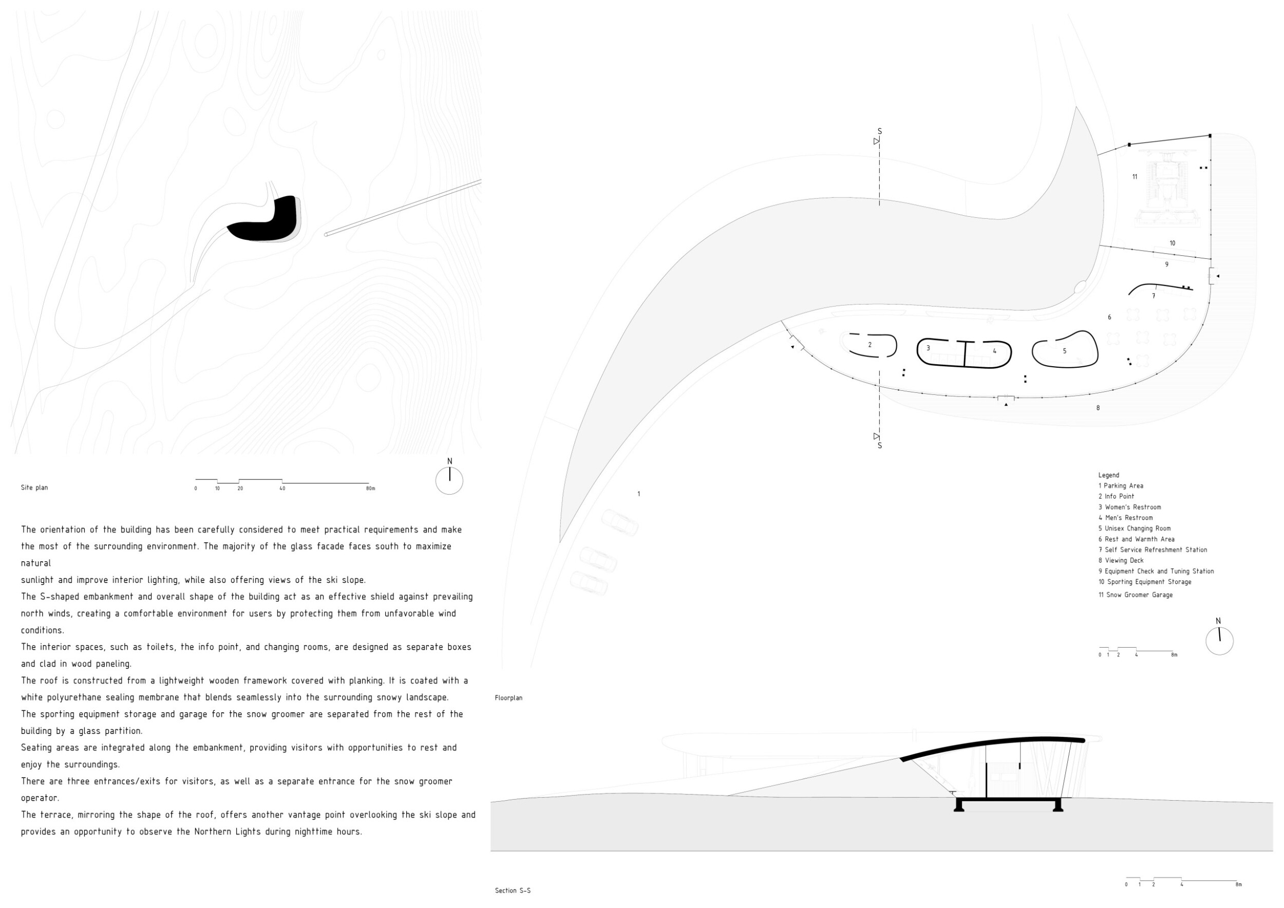Architecture project // S-Shaped Embankment Constructed with ...