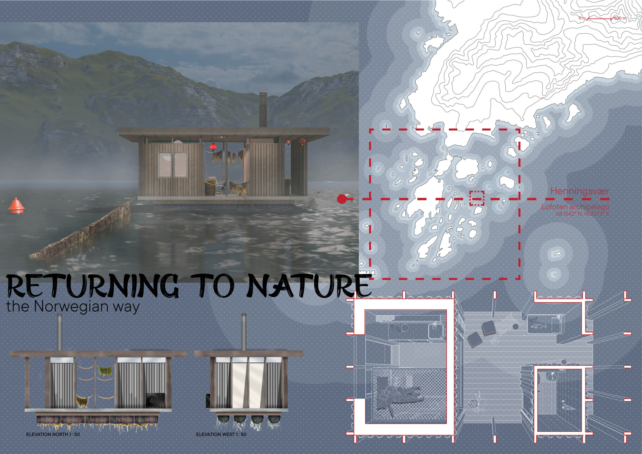 Architecture projects - fishing // Buildner