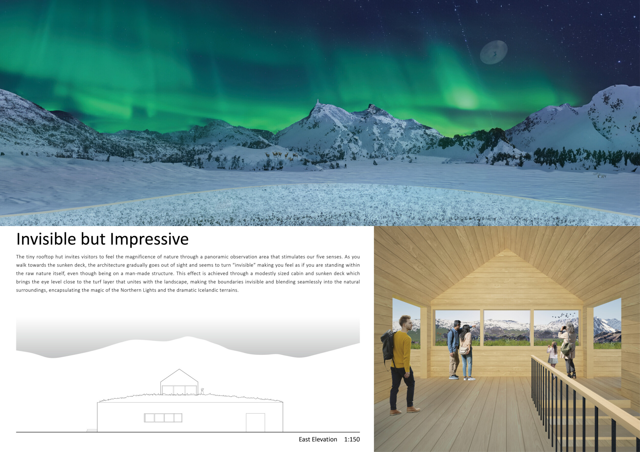 Architecture project // Thermal Buffer Cabin with Turf Roof and Weather ...