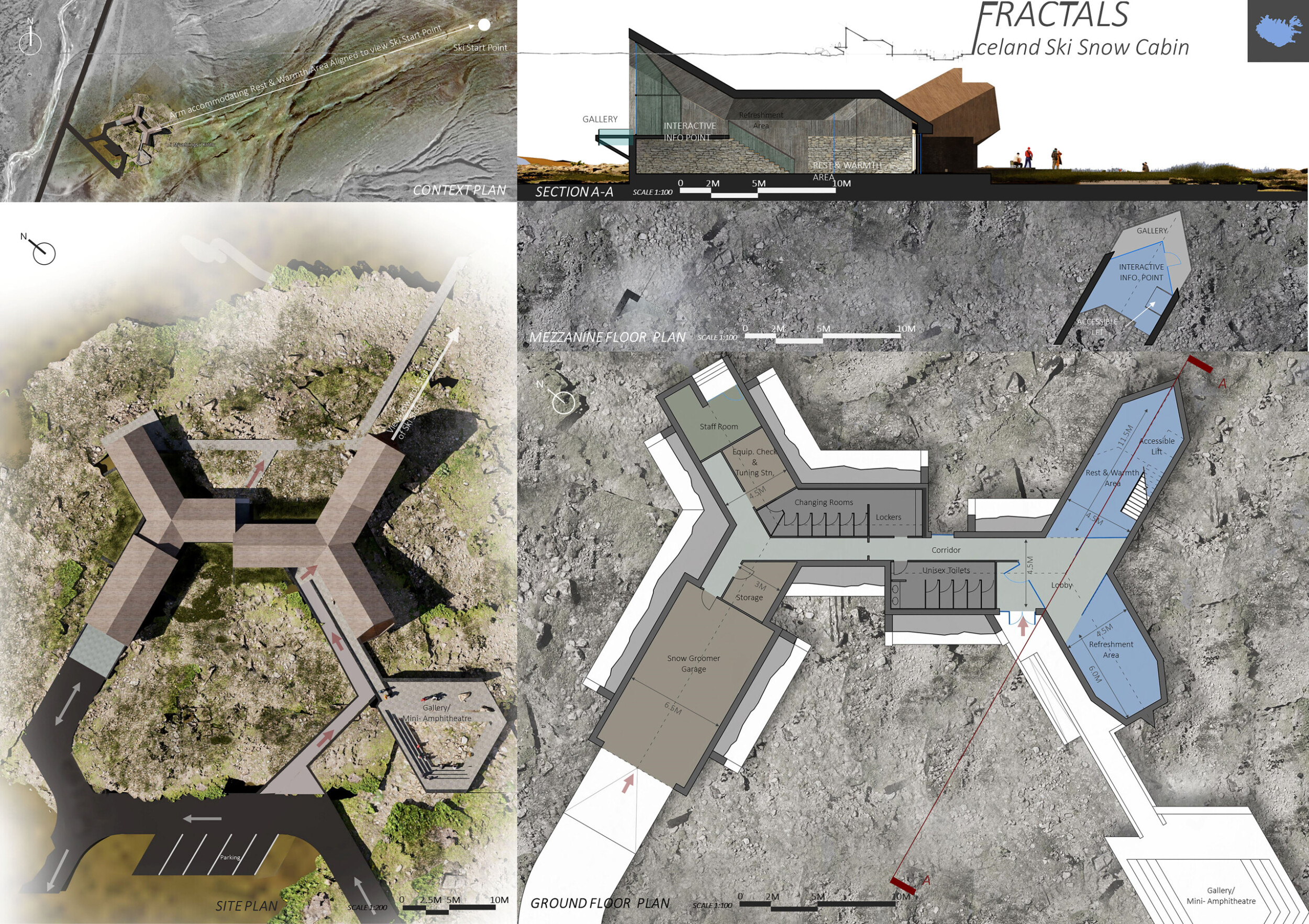 Architecture project // Fractal Formations of Charred Timber Cladding ...
