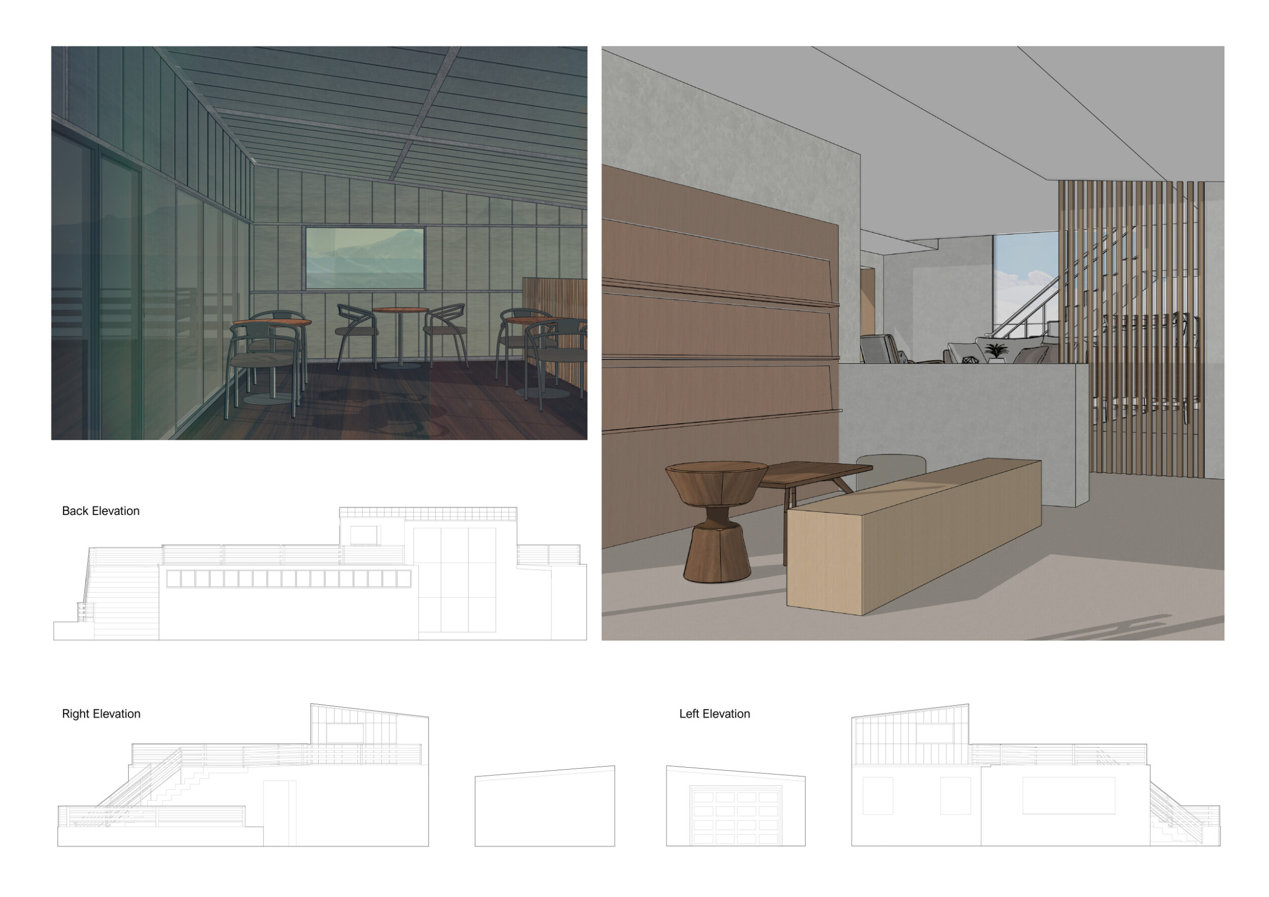 Architecture project // Basalt Stone Retreat with Transparent Facades ...