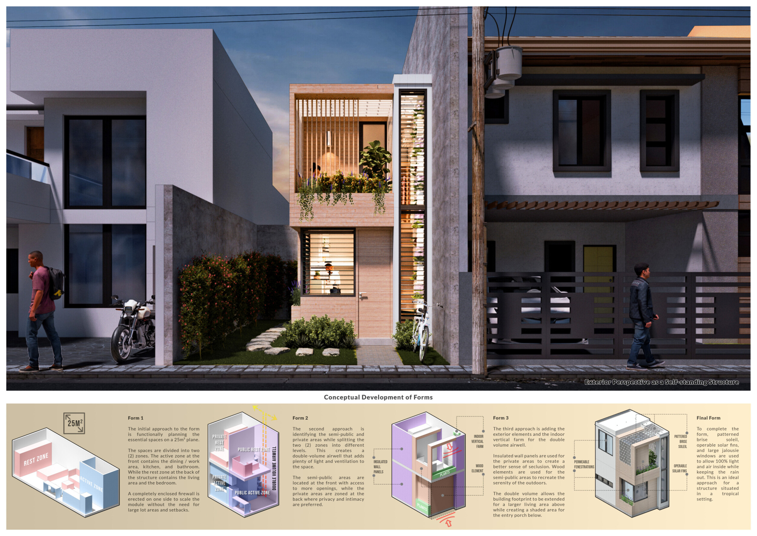 Architecture project // Vertical Farming and Sustainable Materials in ...