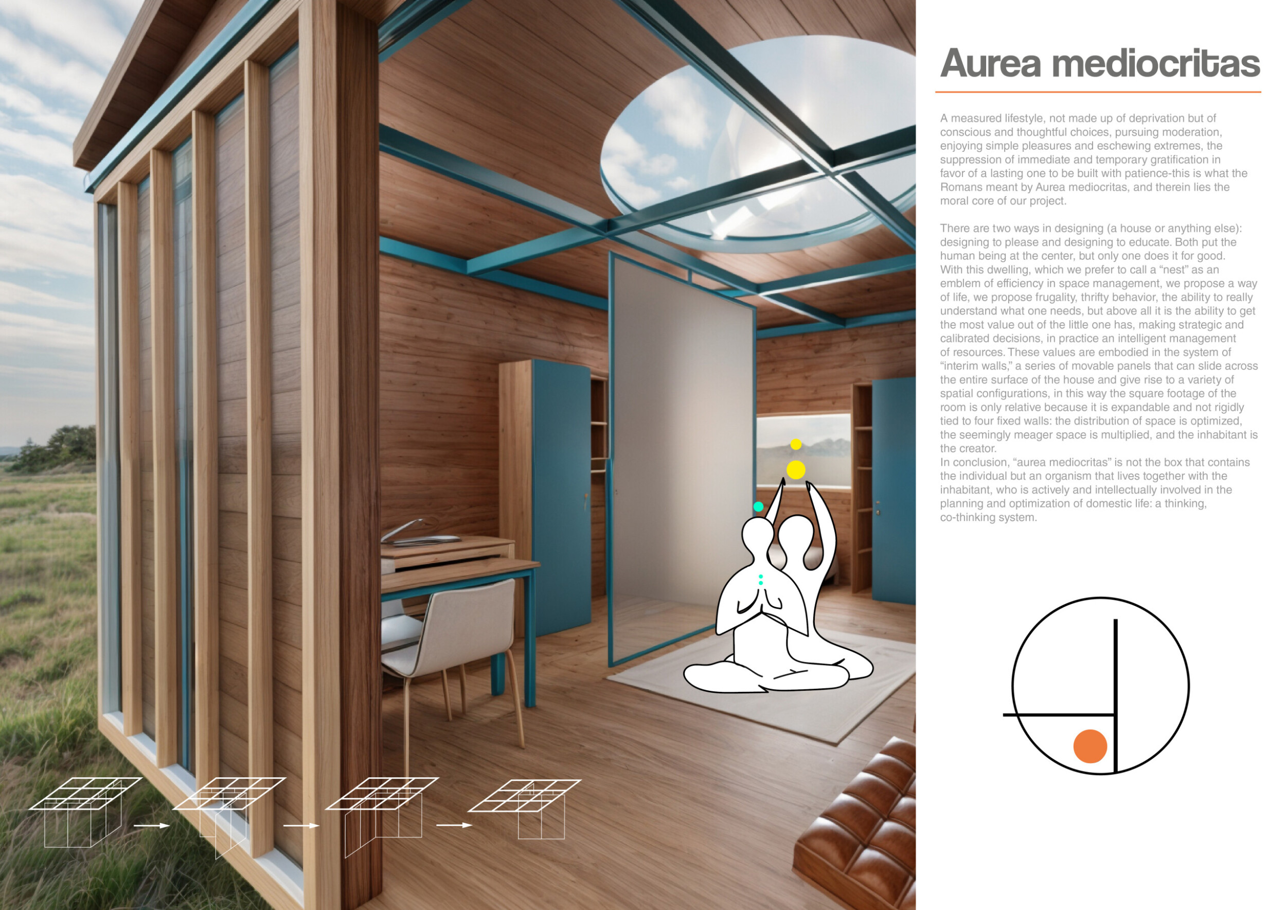 Architecture project // Flexible Living Spaces Created with Cross ...