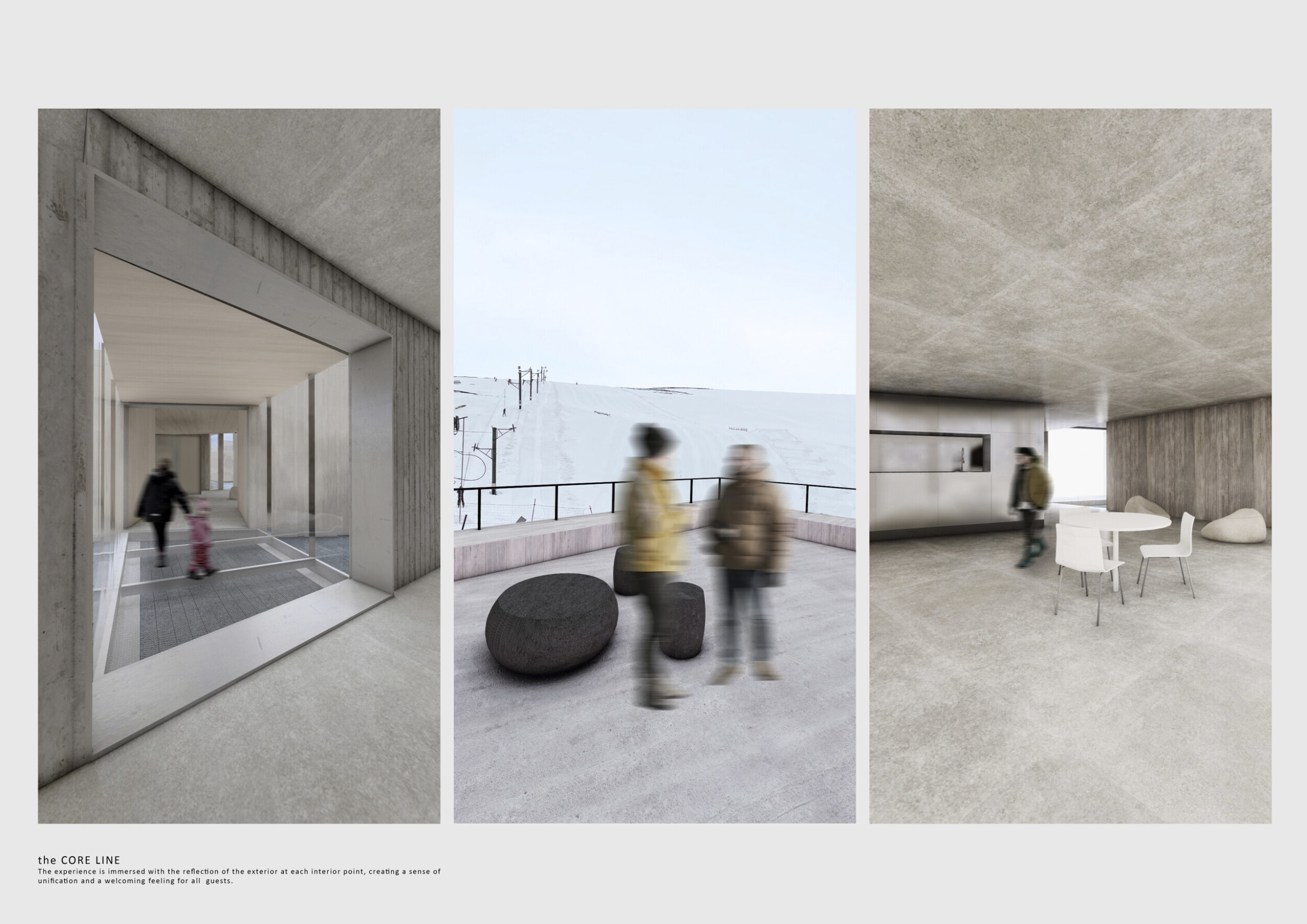 Architecture project // Elevated Structures with Volcanic Stone and ...
