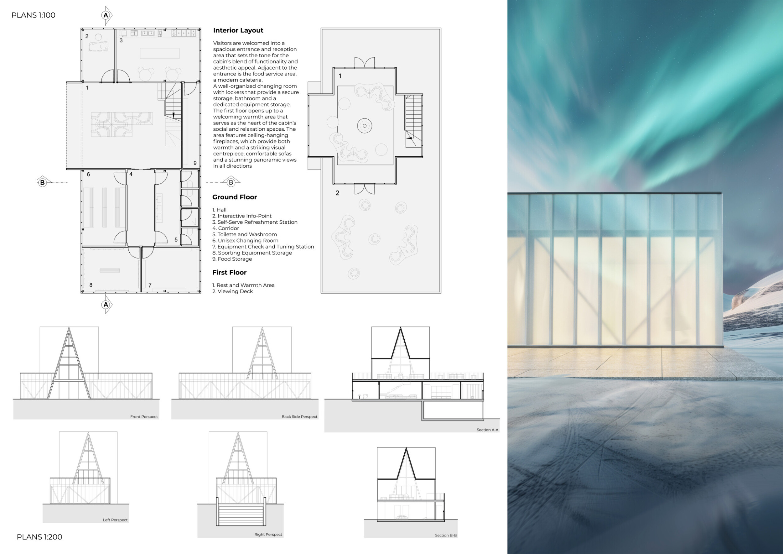 Architecture project // Polycarbonate Facade and Steel Framework in a ...