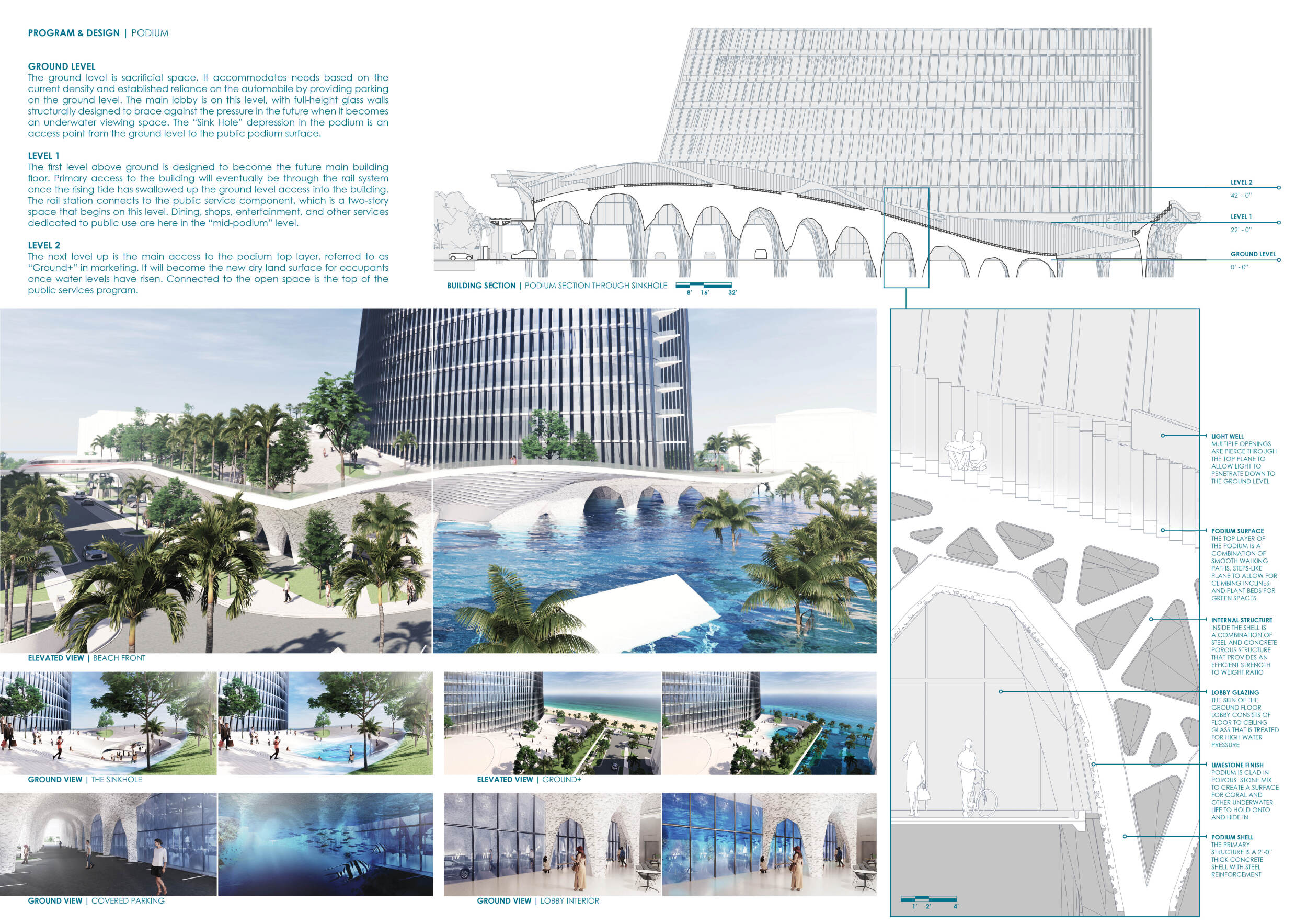 Architecture project // Elevated Structures Embracing Mangroves for ...