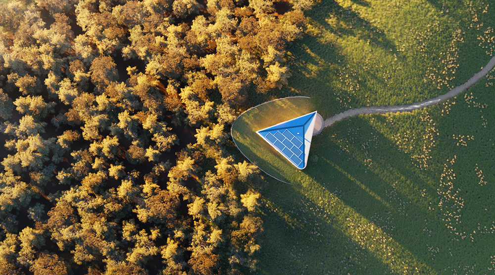 Architecture Competition Romantic Cabin For Two Student prize winner ...