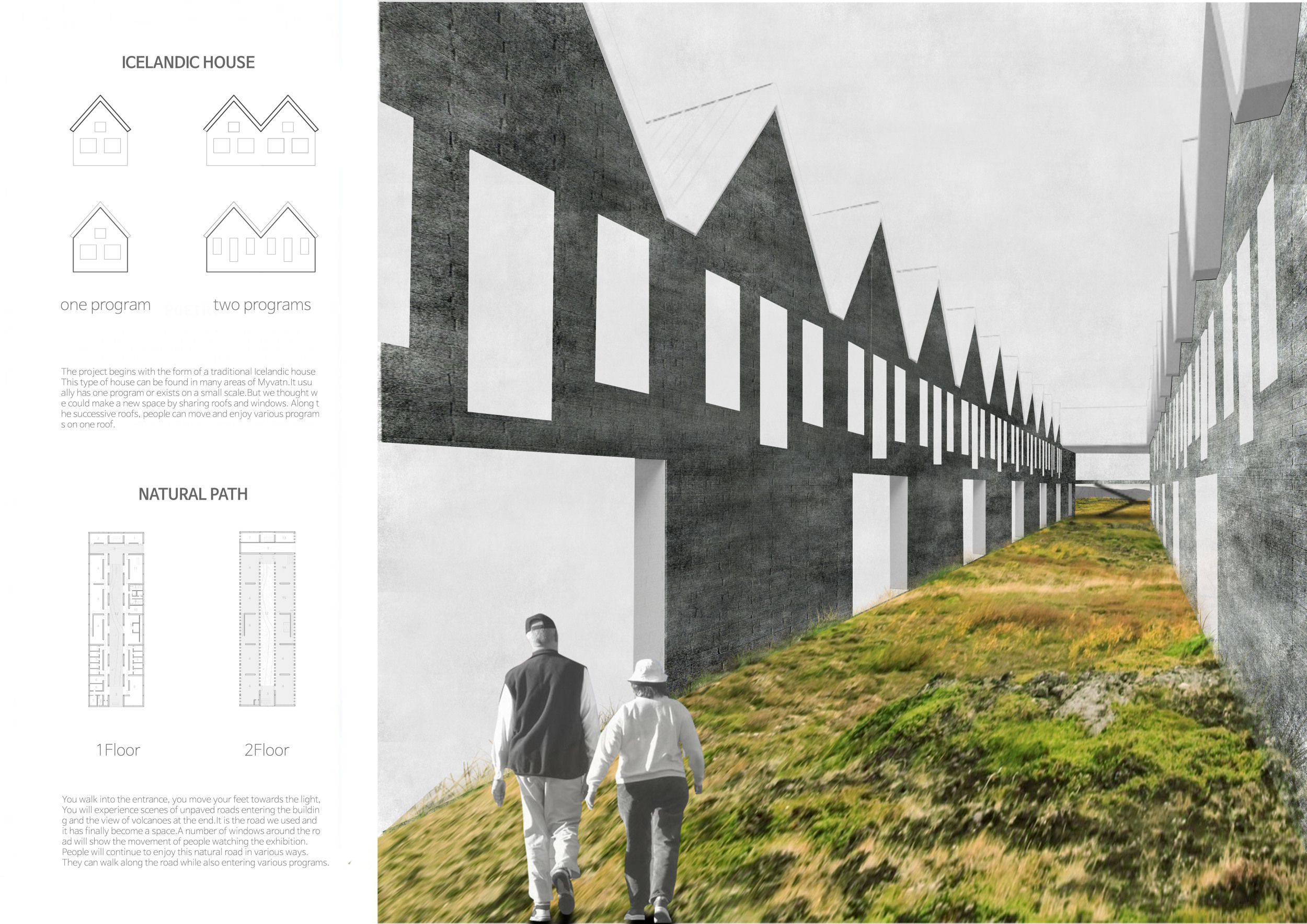 Architecture project // Natural Pathways and Cold Grey Titanium Zinc in ...