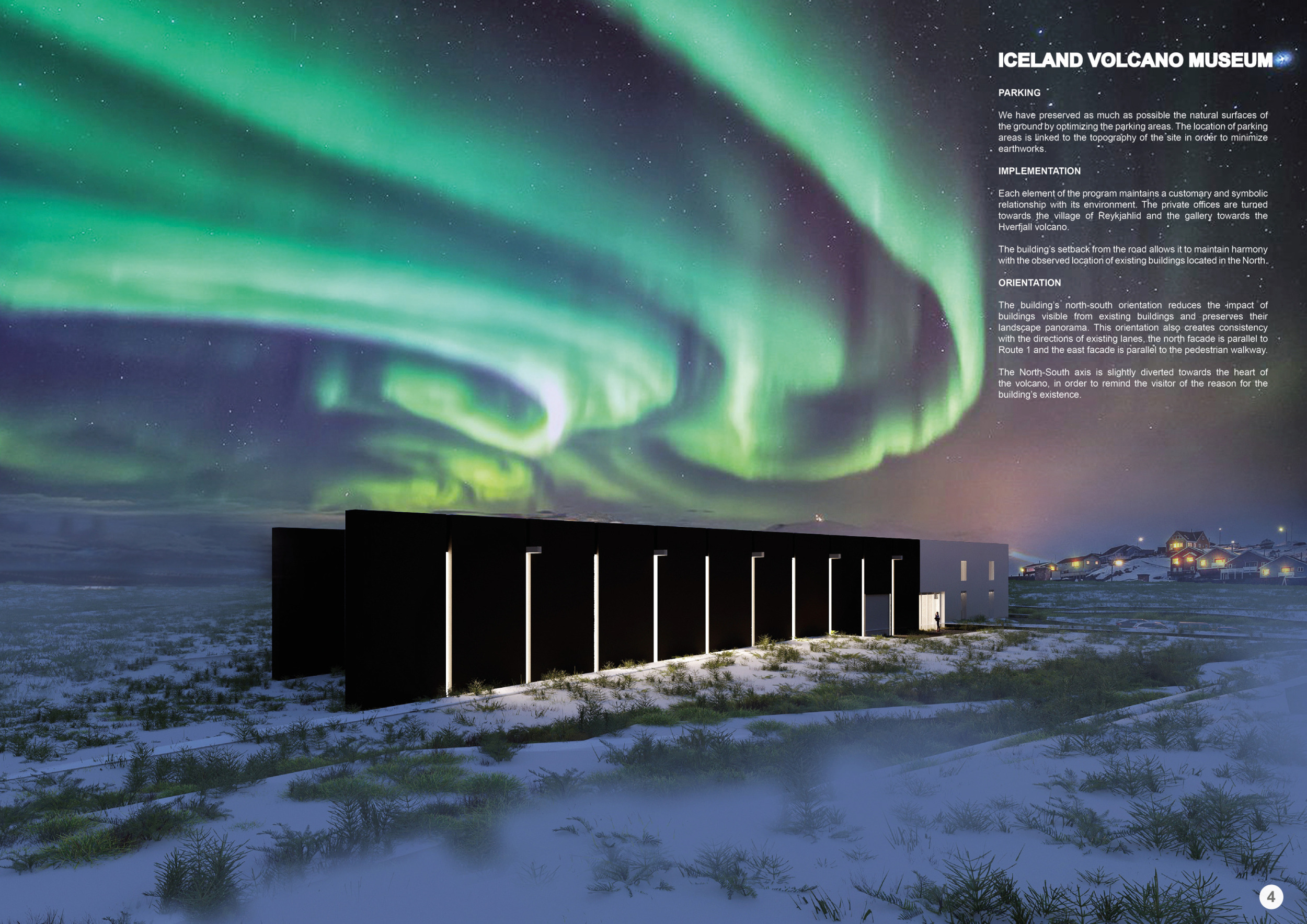 Architecture project // Volcanic Basalt Structure That Harmonizes with Natural Landscapes