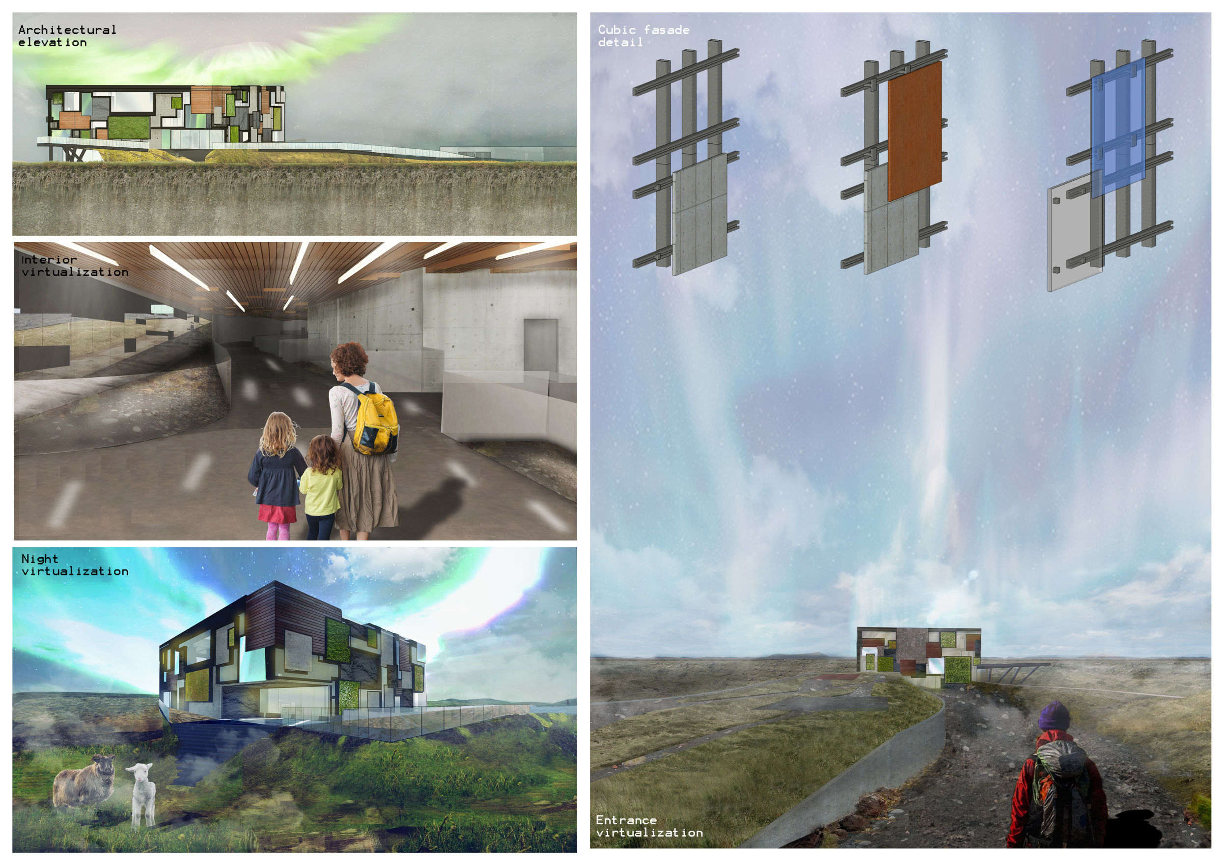 Architecture project // Reflective Surfaces and Local Materials Embrace ...