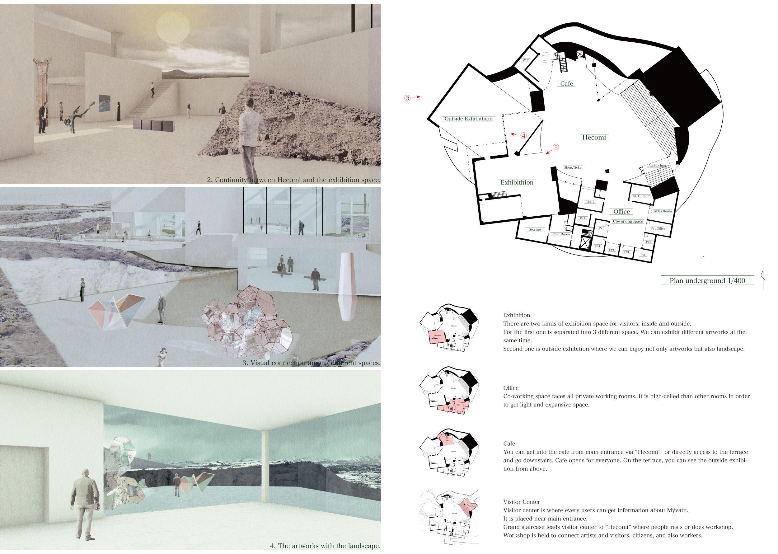 Architecture project // Hollow Form Emphasizing Community Connection ...