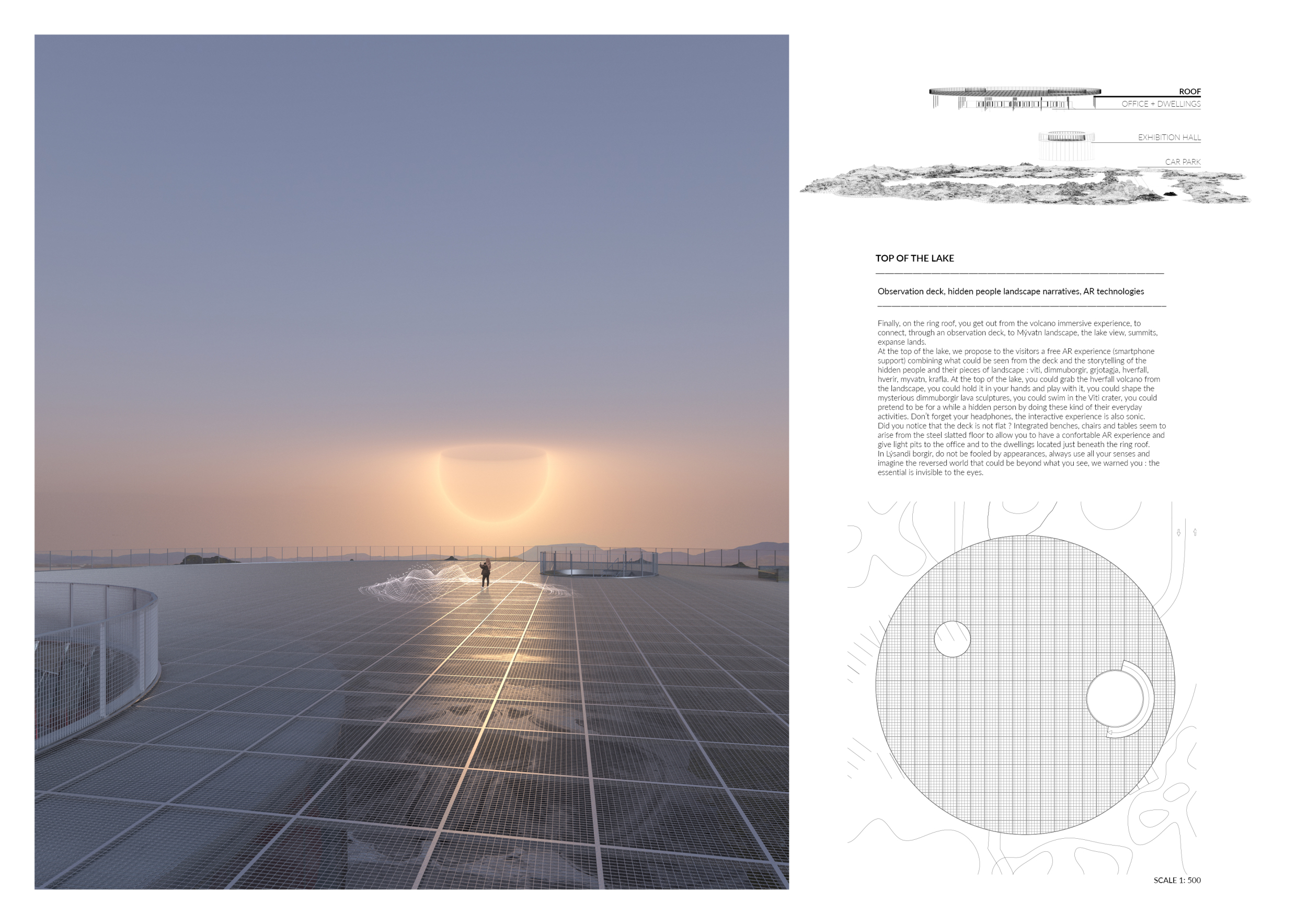 Architecture project // Exploring Folklore Through a Giant Roof Ring in ...