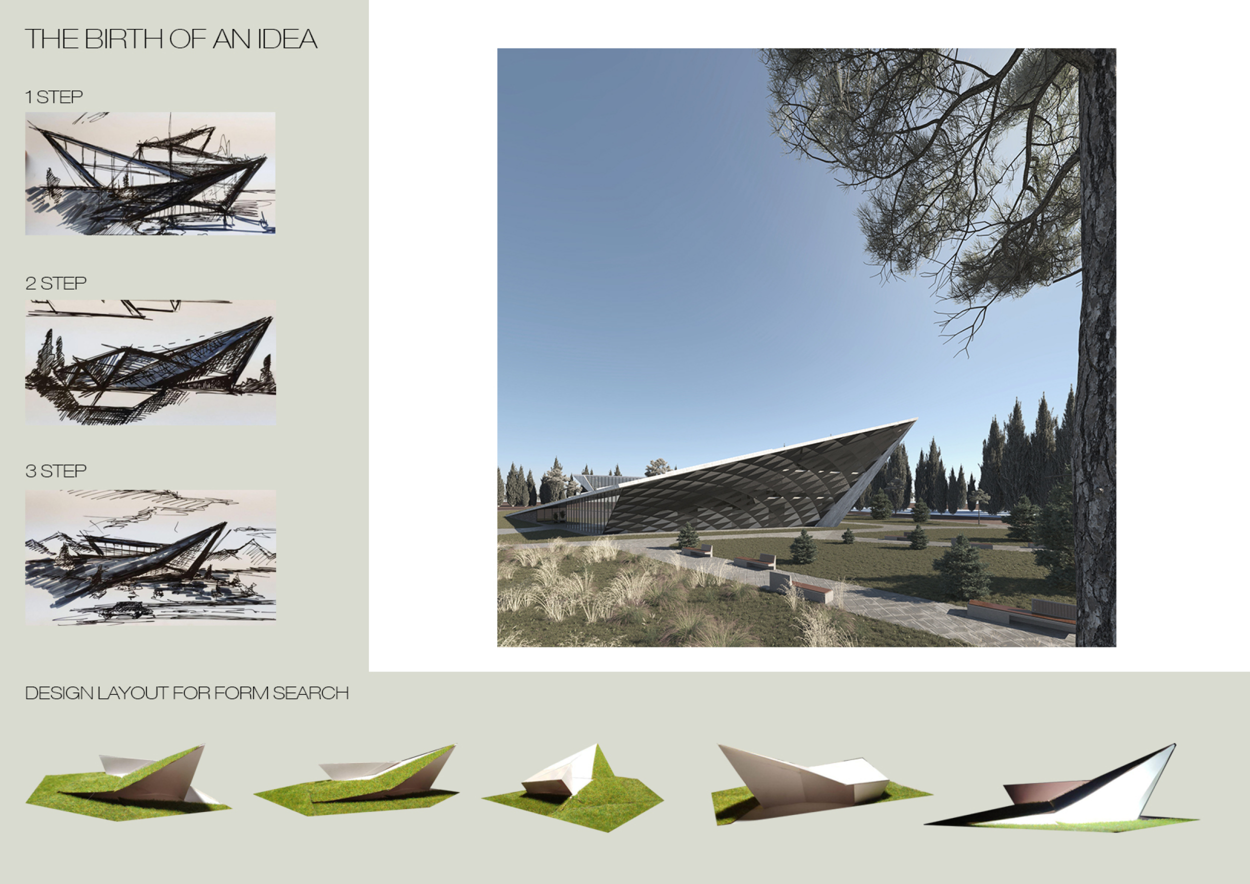 Architecture projects - exhibition layout // Buildner