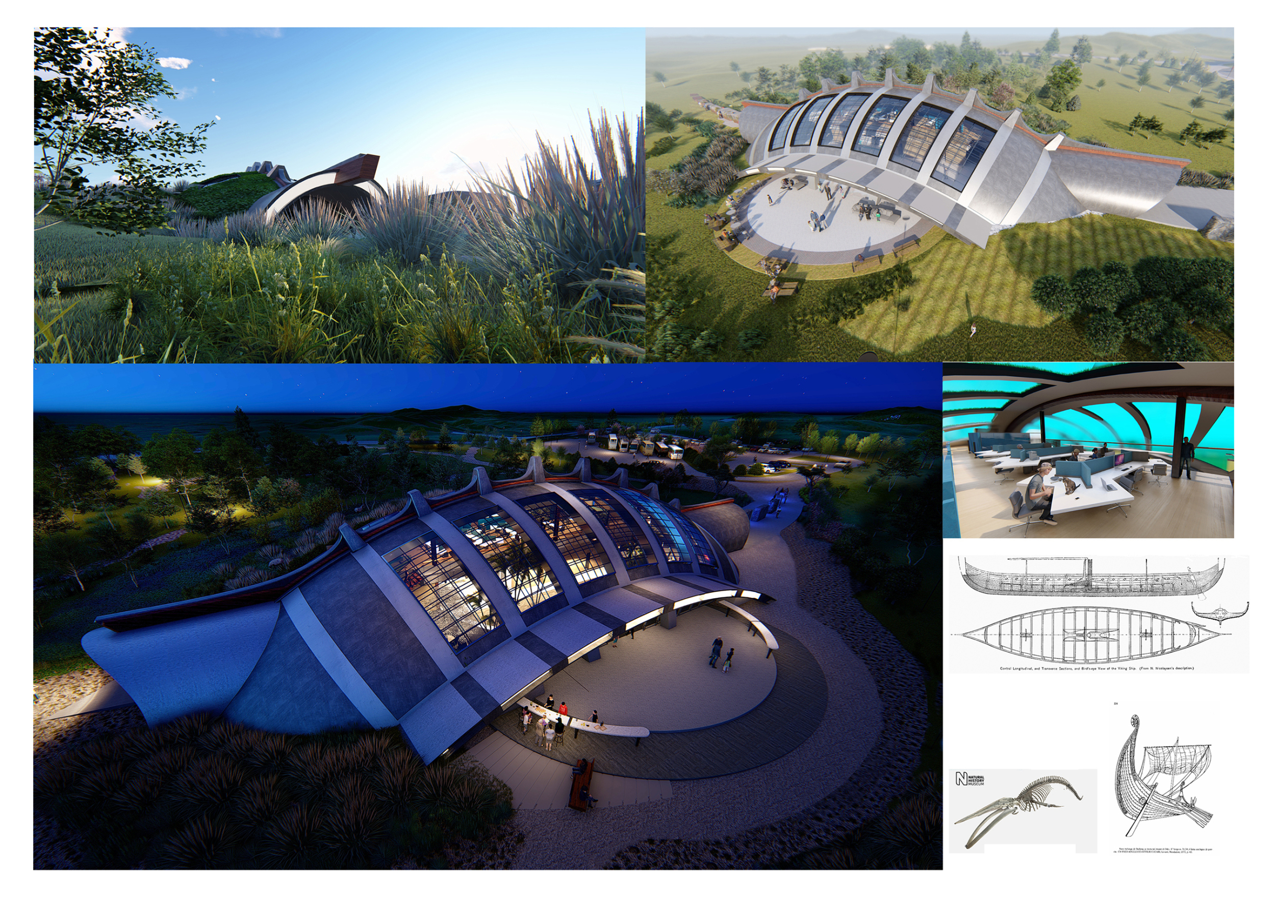 Architecture project // Volcanic Landscape Integration with Future ...
