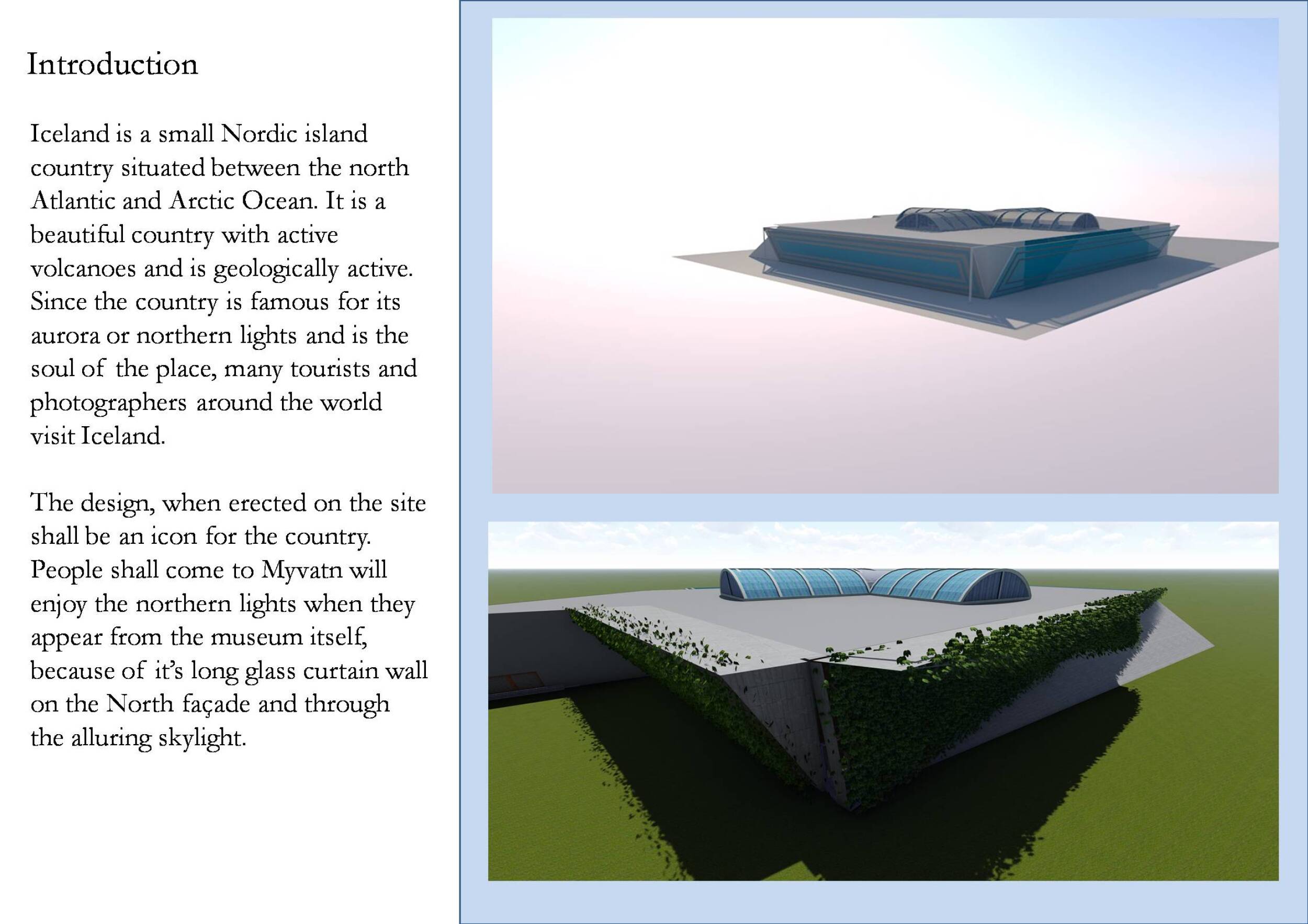 Architecture project // Viewing Halls Framed in Glass with Concrete ...