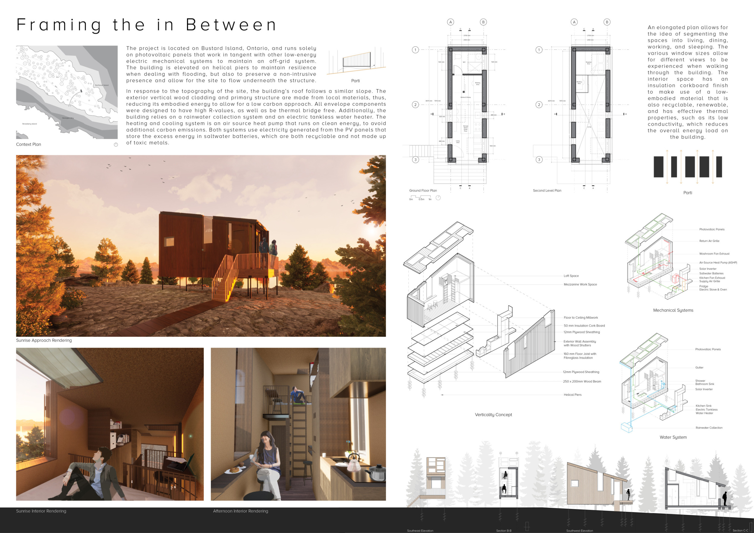 Architecture project // Cork Insulation and Vertical Cladding in Flood ...