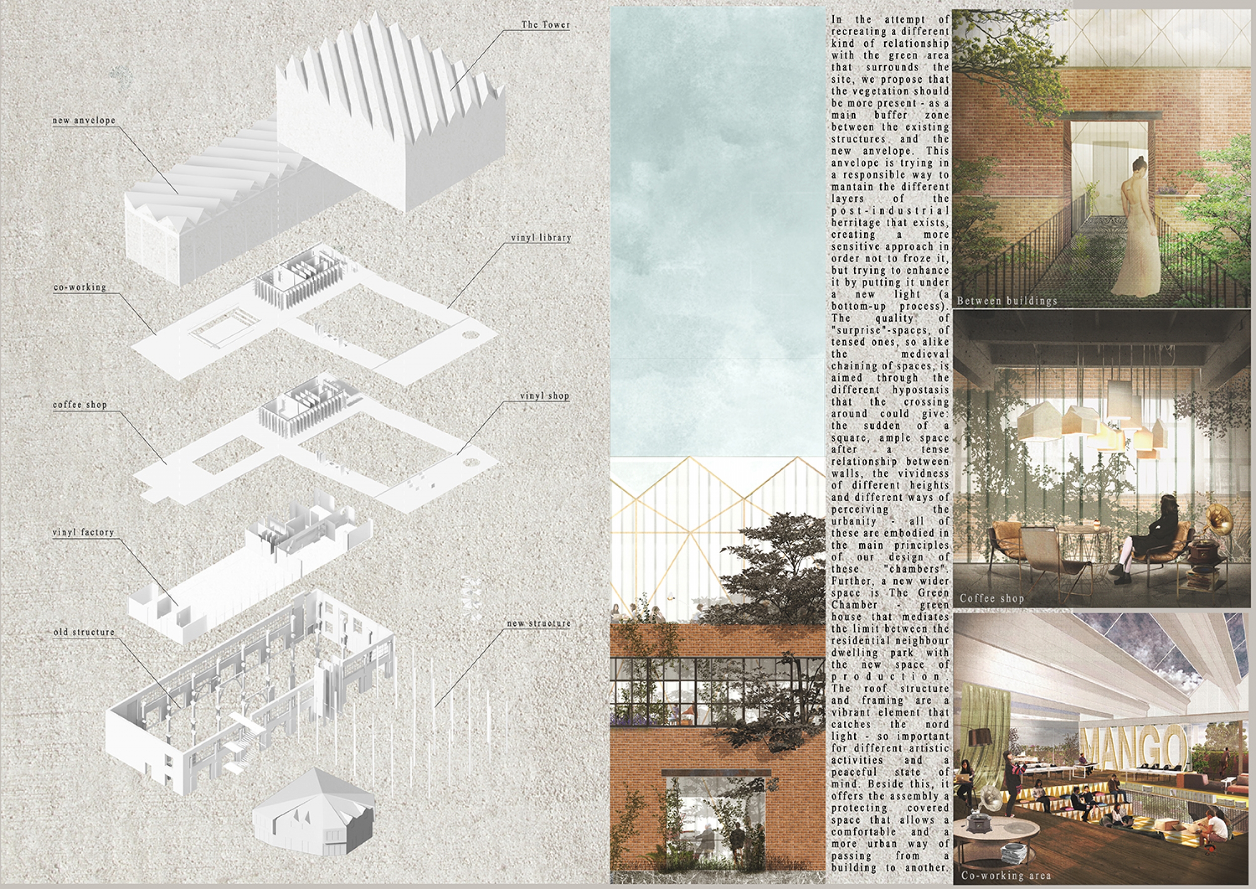 Architecture project // Vertical Gardens Framed in Metal Mesh Create a ...