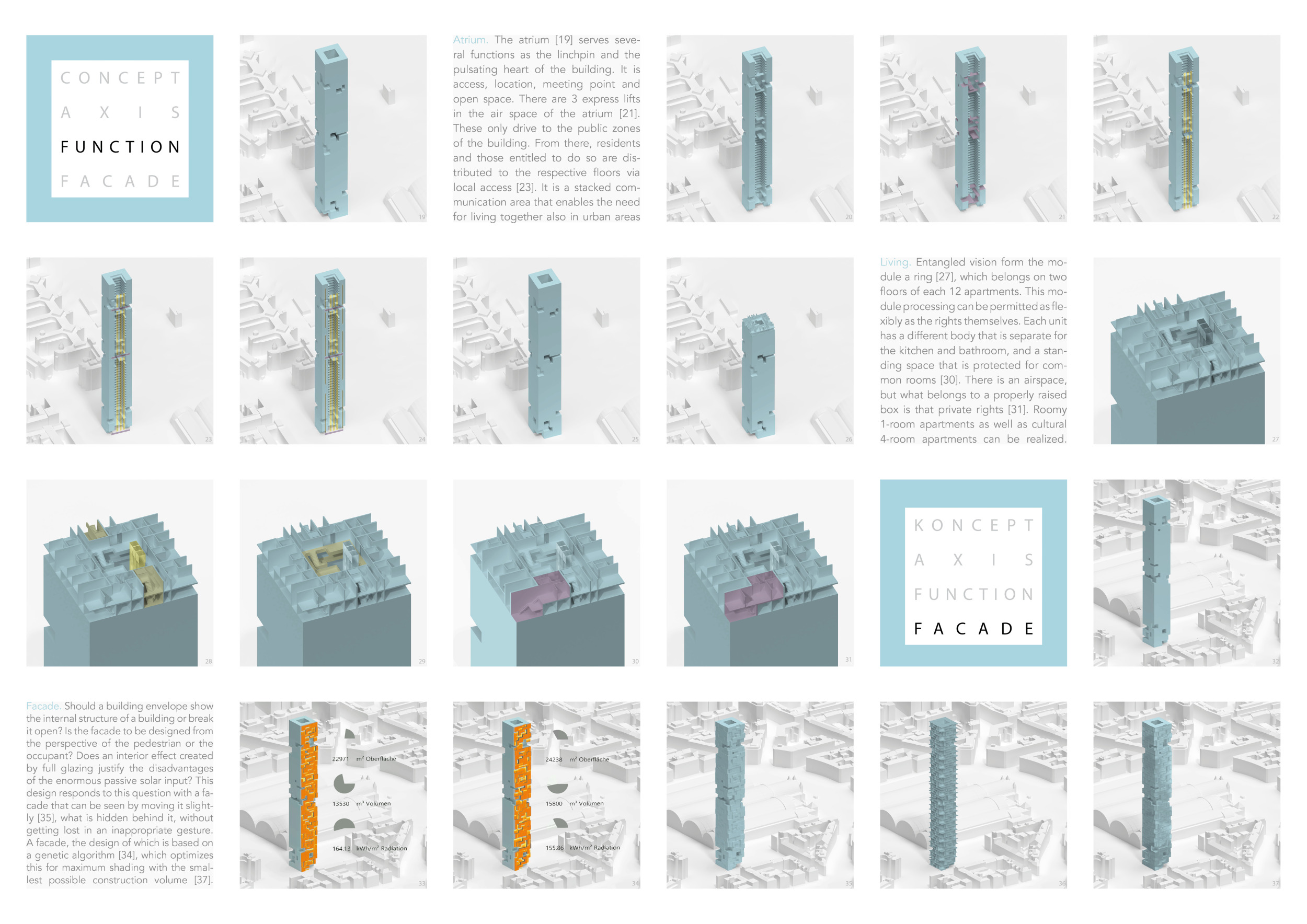 Architecture project // Connecting Urban Life Through Thoughtful Atrium ...