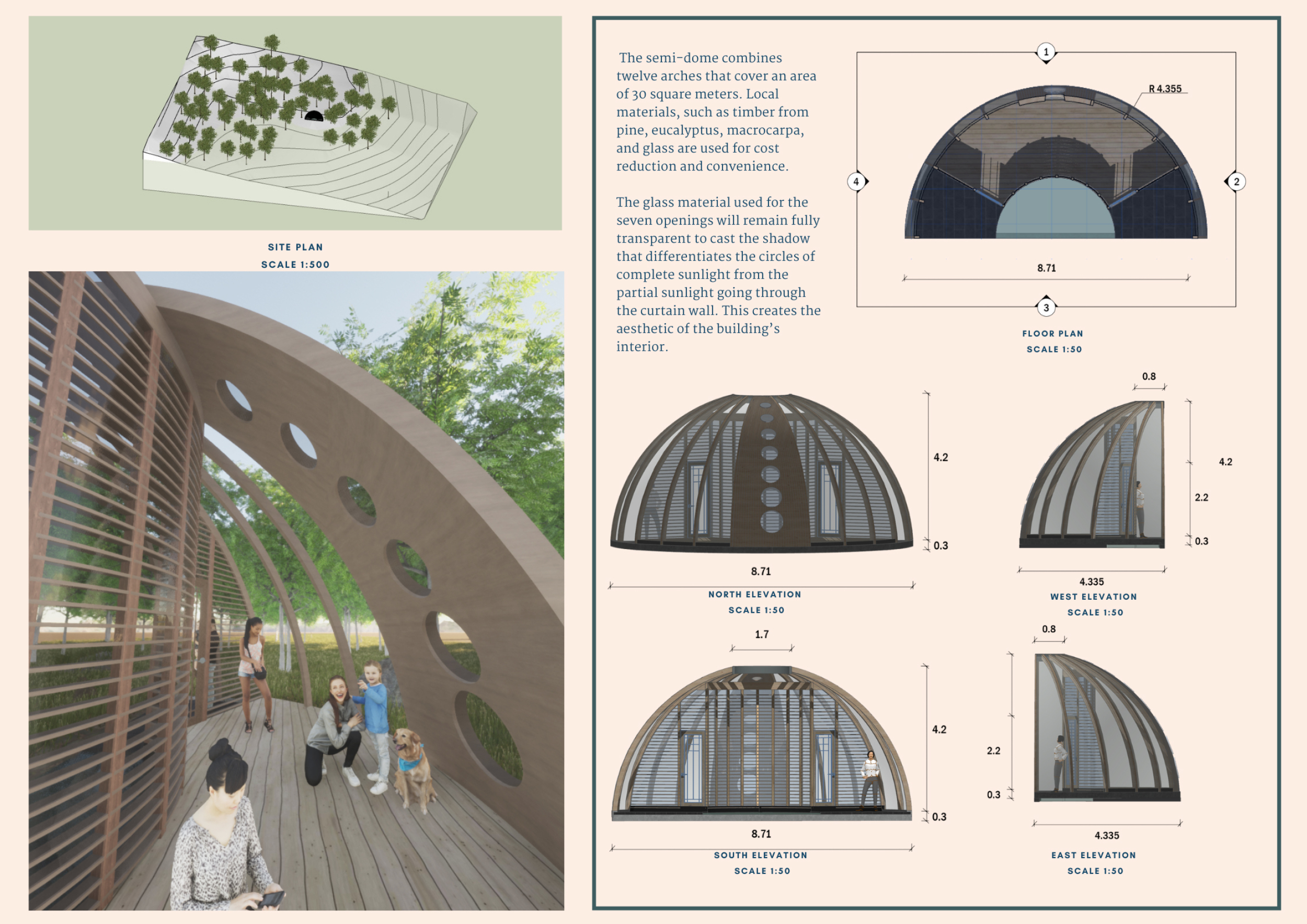 Architecture project // Cleansing Space of Circular Openings ...