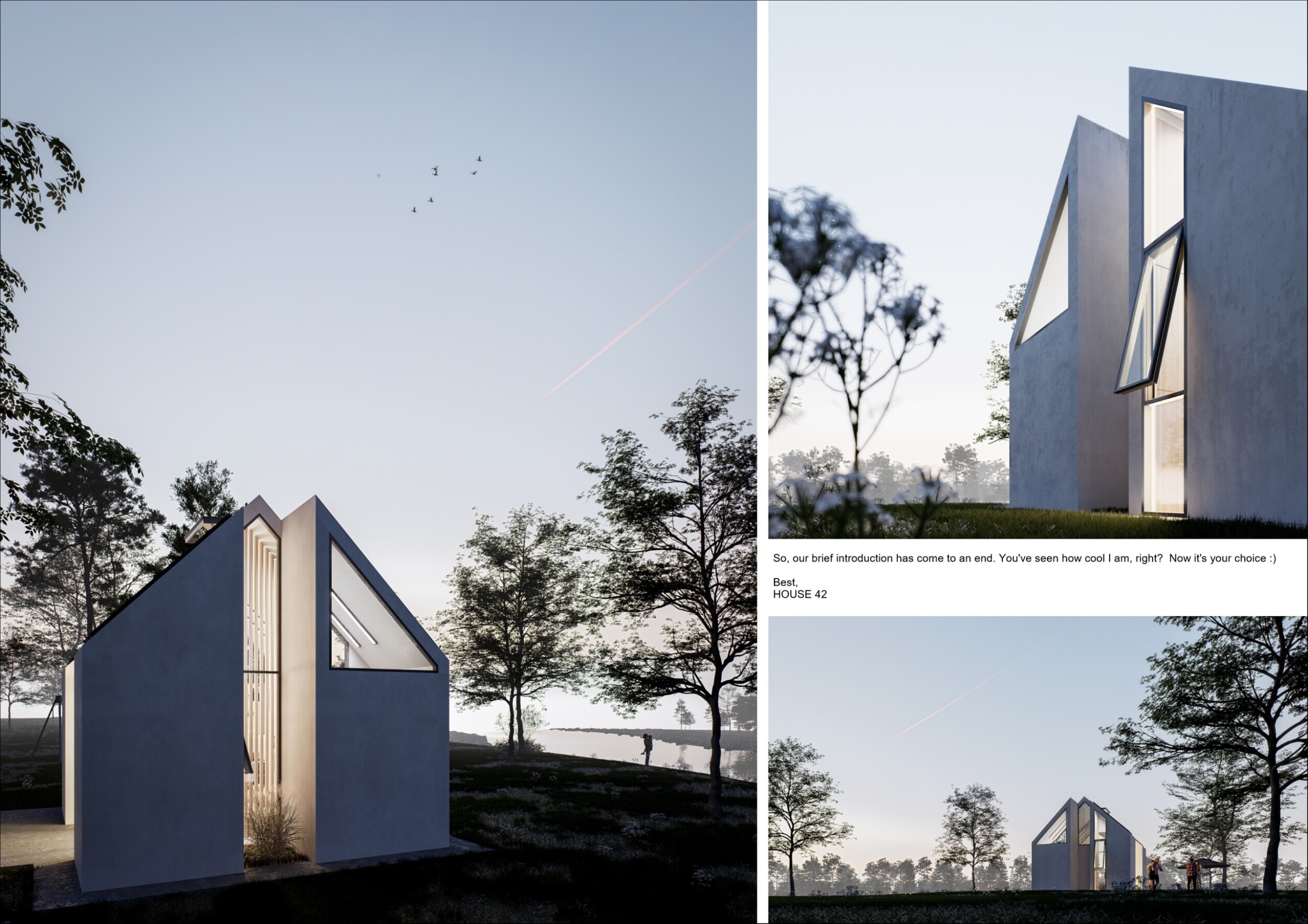 Architecture project // Monolithic Eco-Concrete Structure with ...