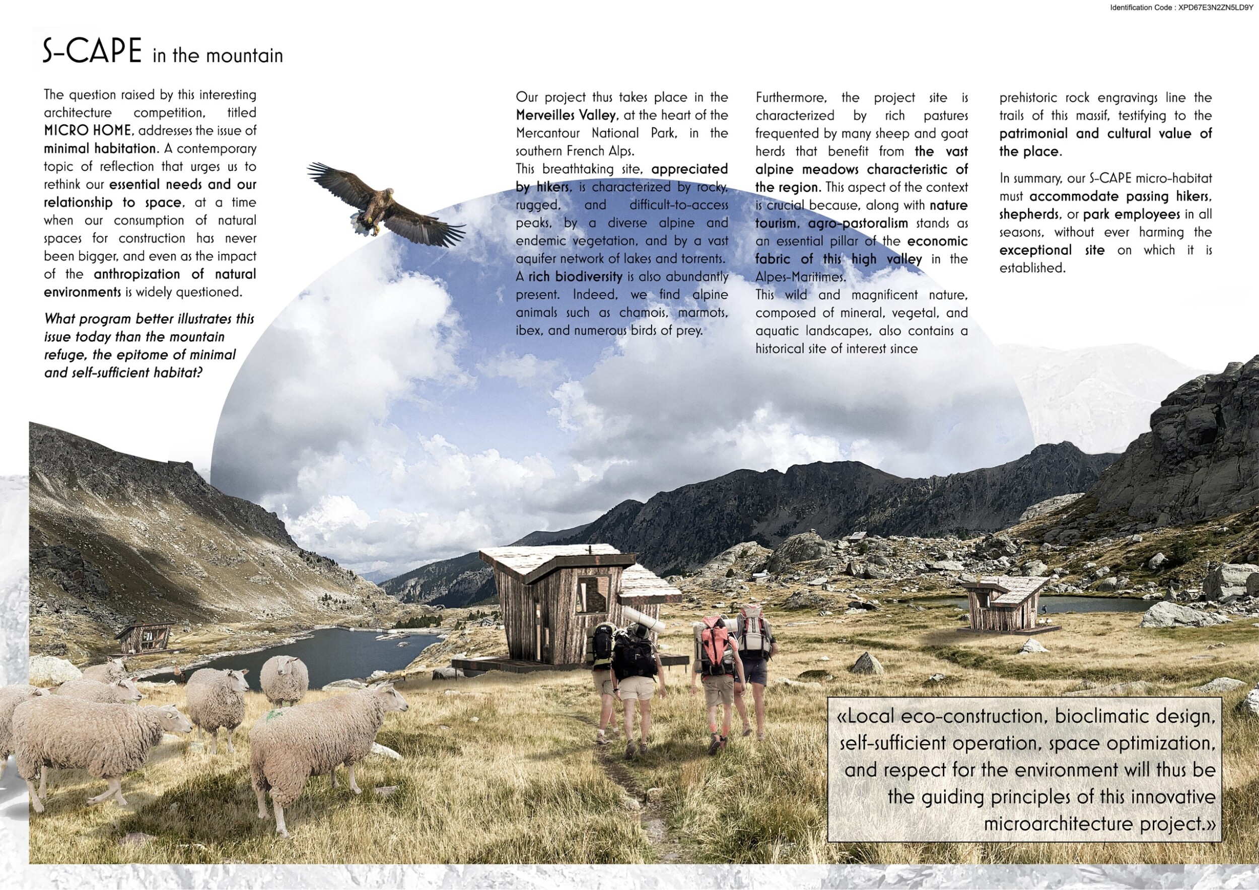 Architecture project // Sustainable Habitat Crafted from Lauze and ...