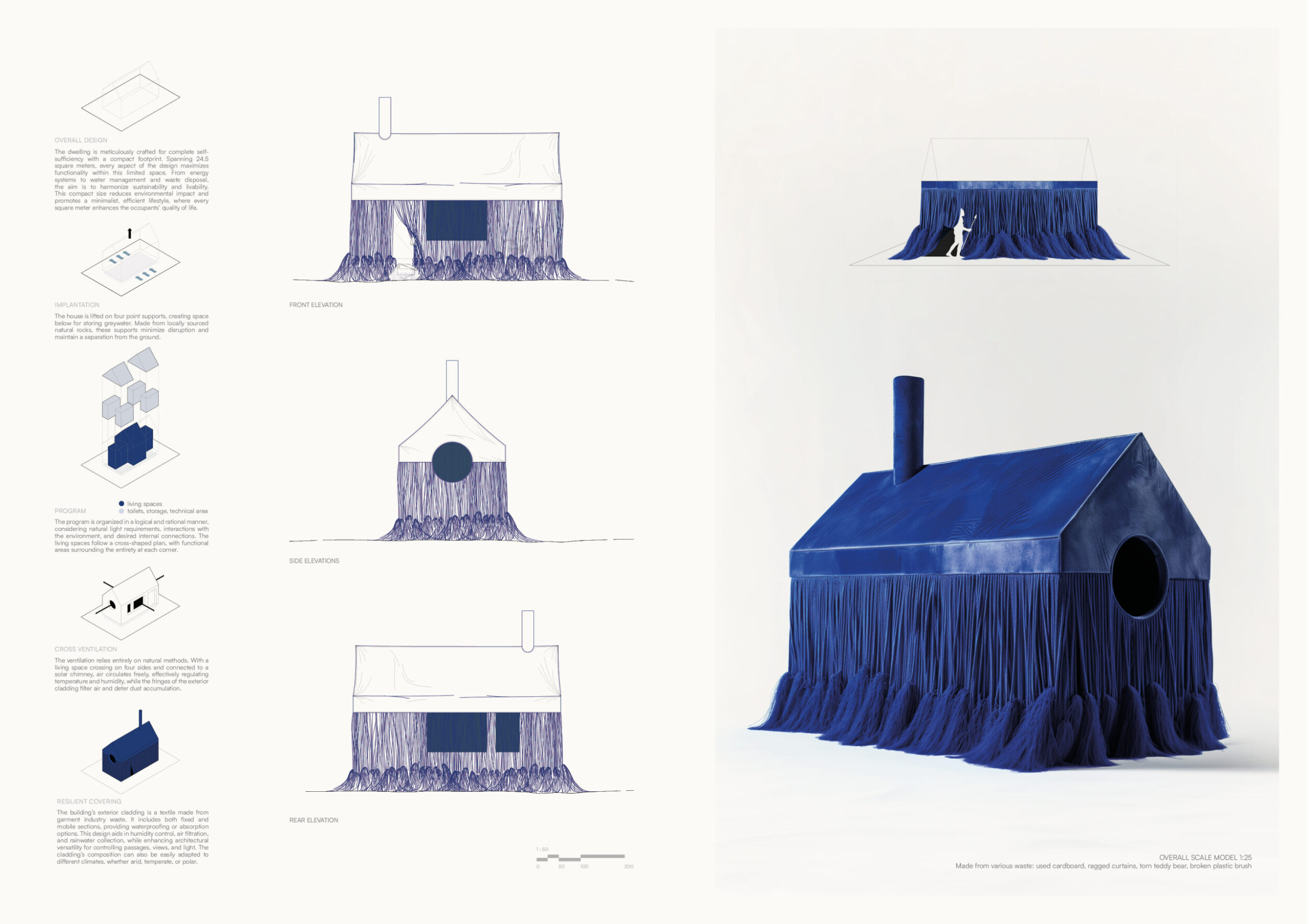Architecture project // Recycled Plastic Facade and Fabric Insulation ...