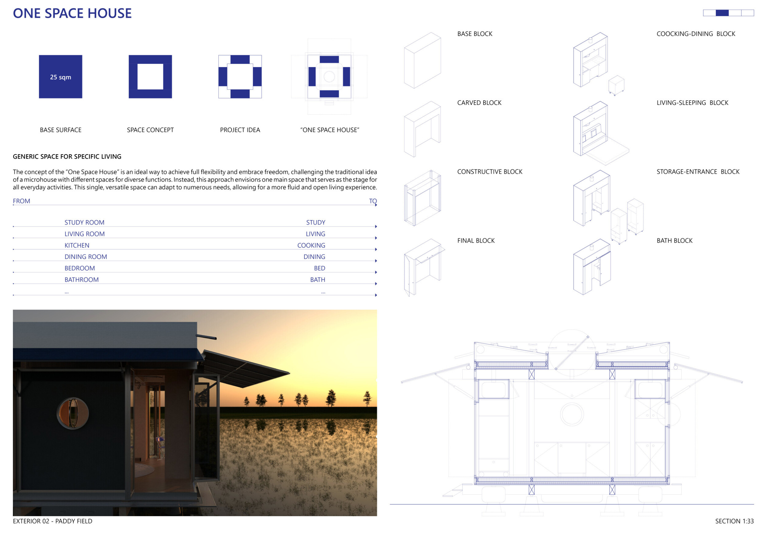 Architecture project // Cross-Laminated Timber Microhome with ...