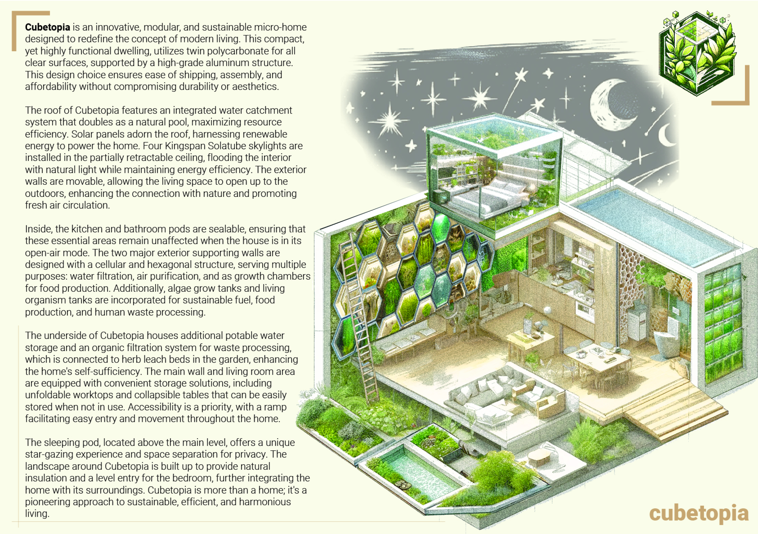 Architecture project // Polycarbonate Shells and Movable Walls in ...