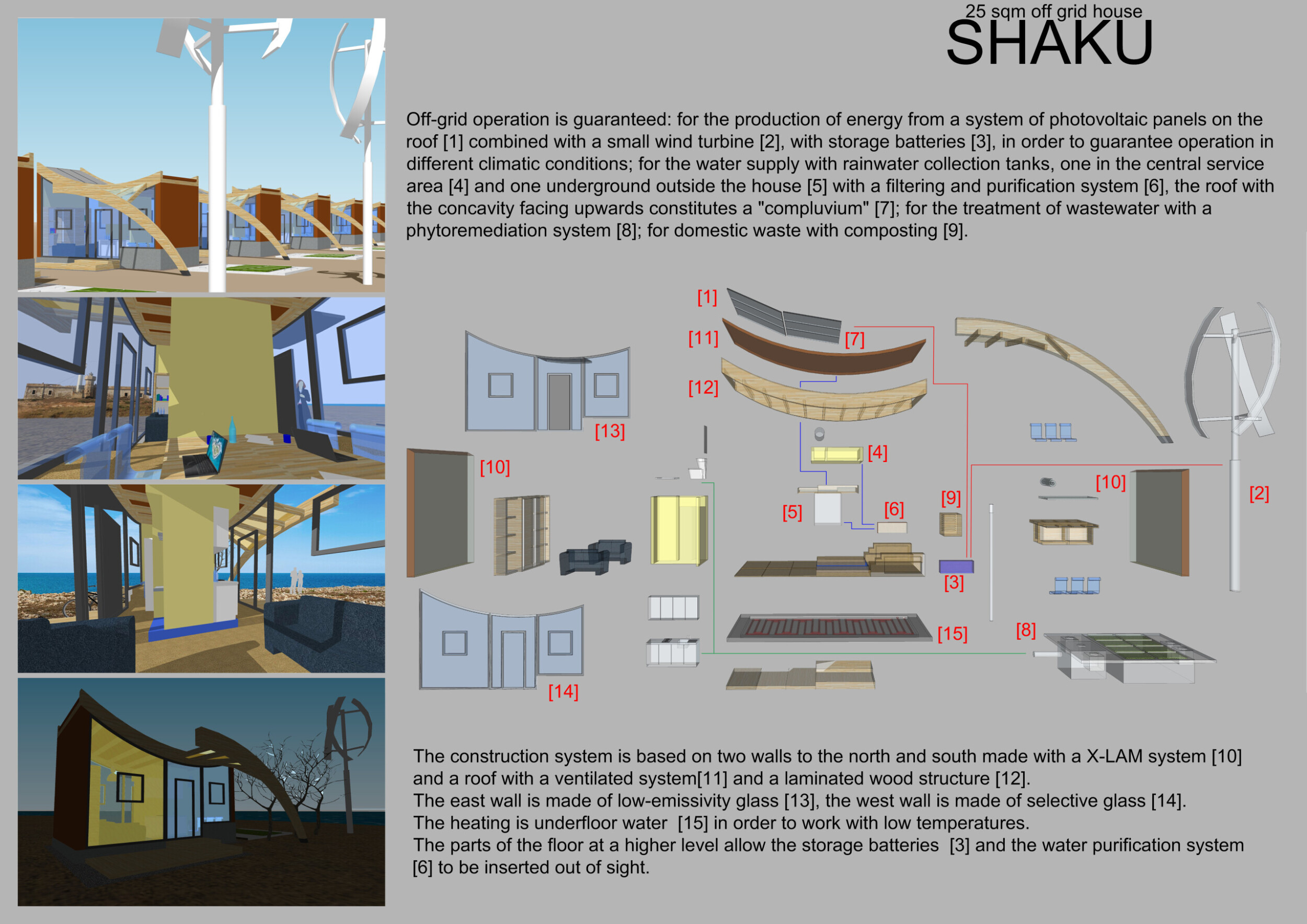 Architecture project // Curved X-LAM Structure Featuring Sustainable ...