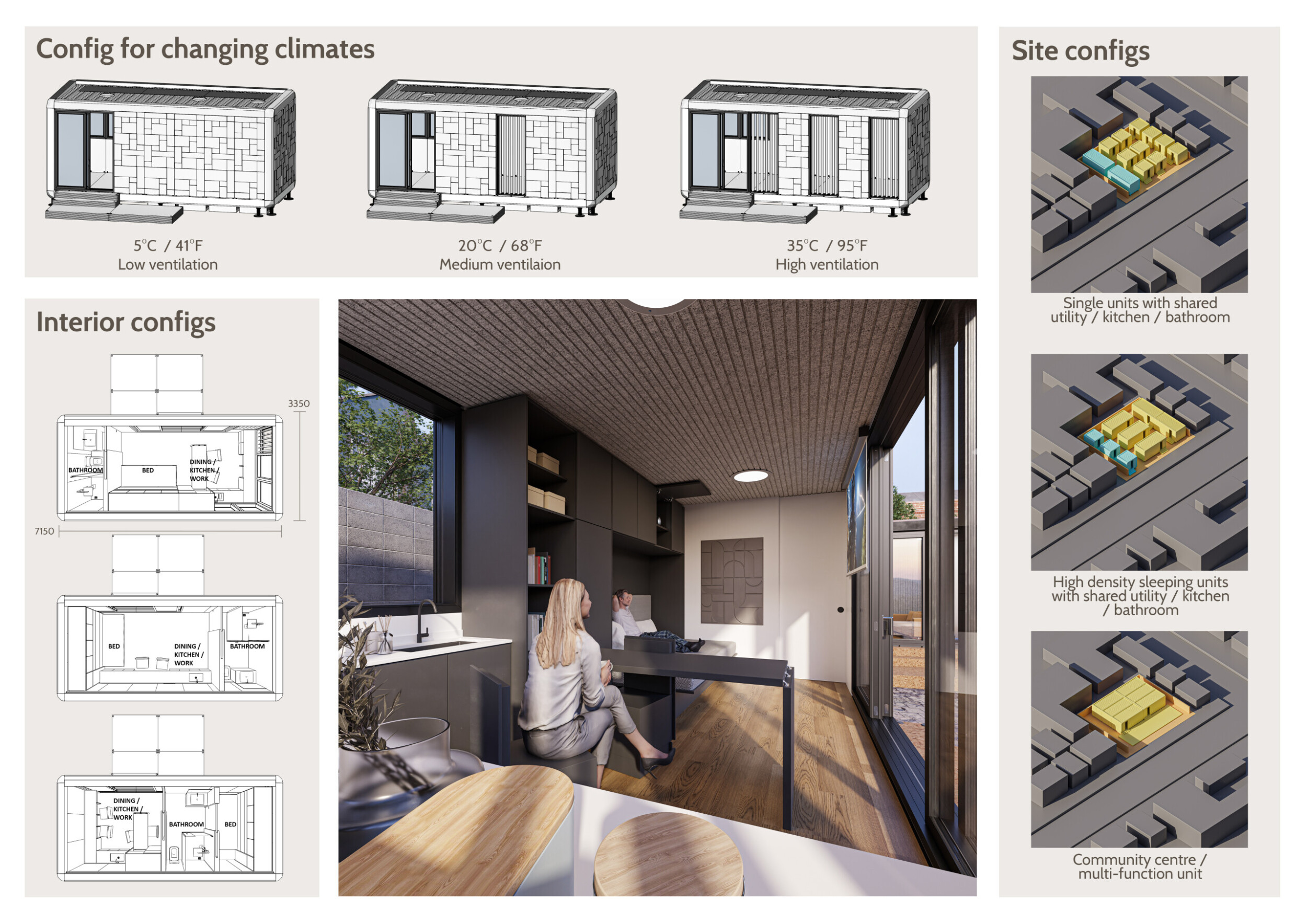 Architecture project // Charred Wooden Shingles and Modular Insulation ...