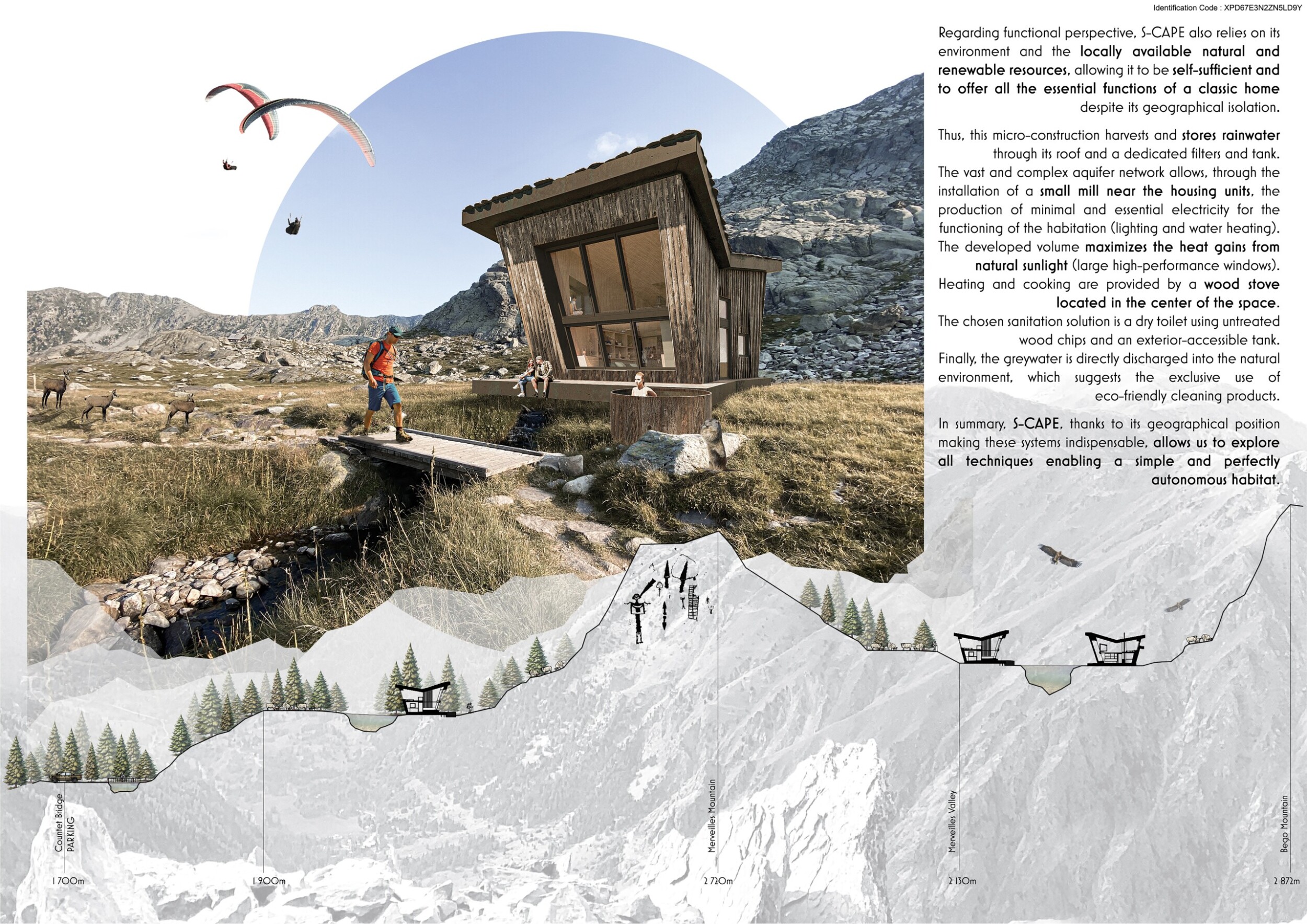 Architecture project // Sustainable Habitat Crafted from Lauze and ...