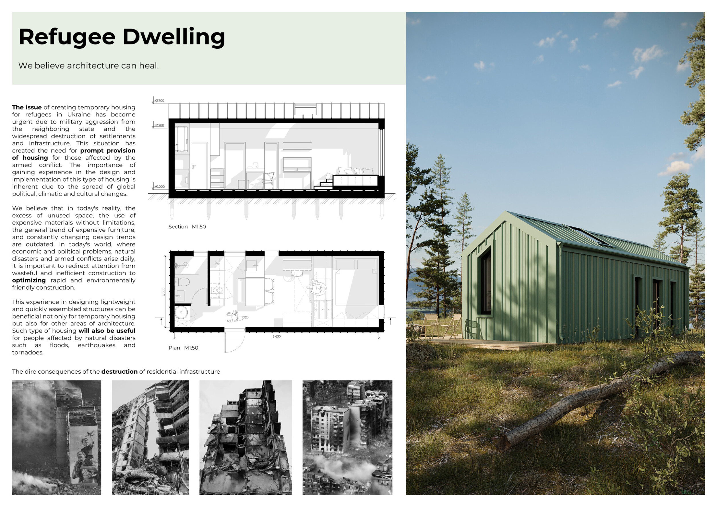 Architecture project // Sustainable Housing with Kingspan Panels and ...