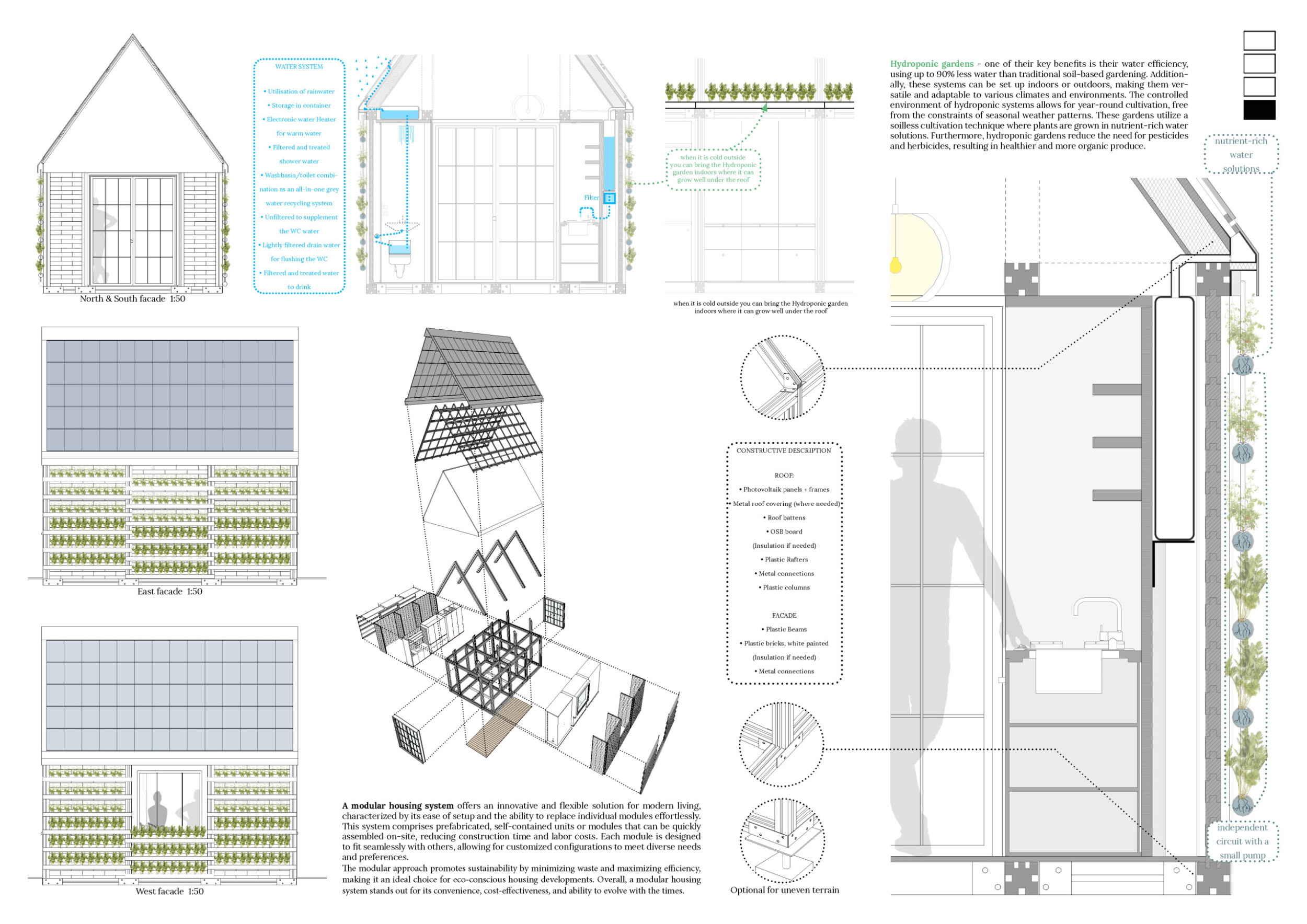 Architecture project // Plastic Brick Community Center Enhanced by ...