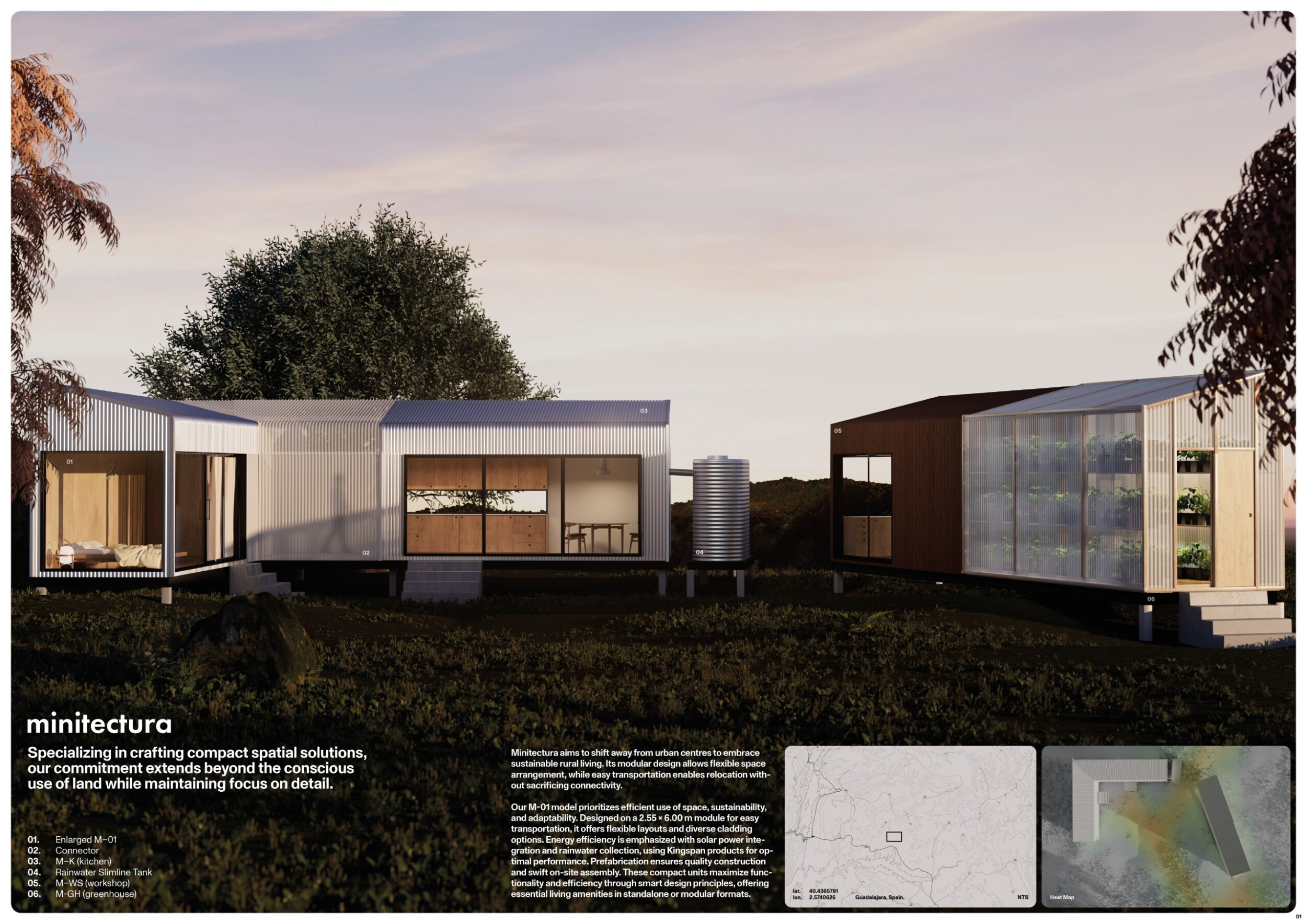 Architecture project // Sustainable Living Through Modular Design Using ...