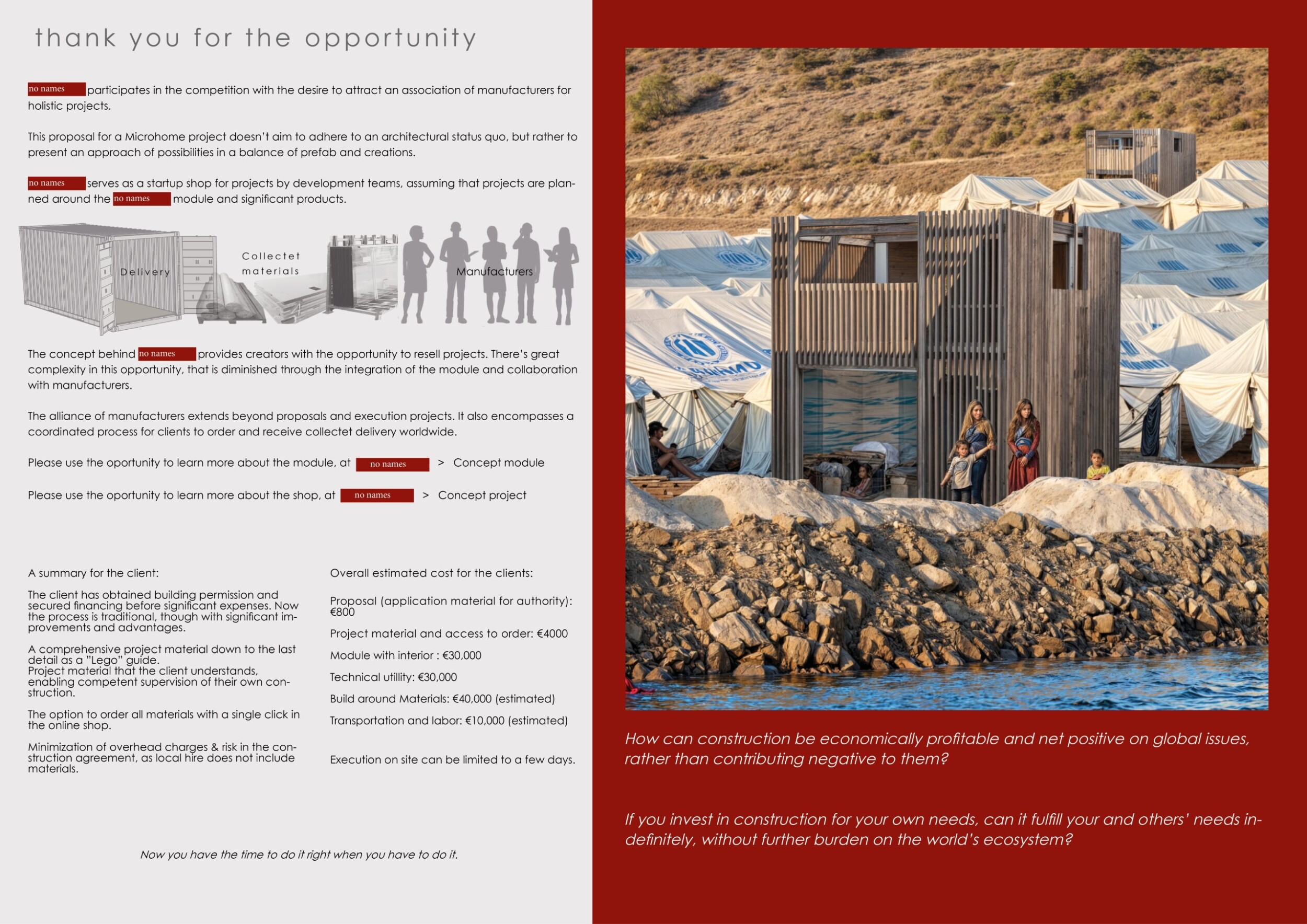Architecture project // Sustainable Living Through Modular Assembly of ...