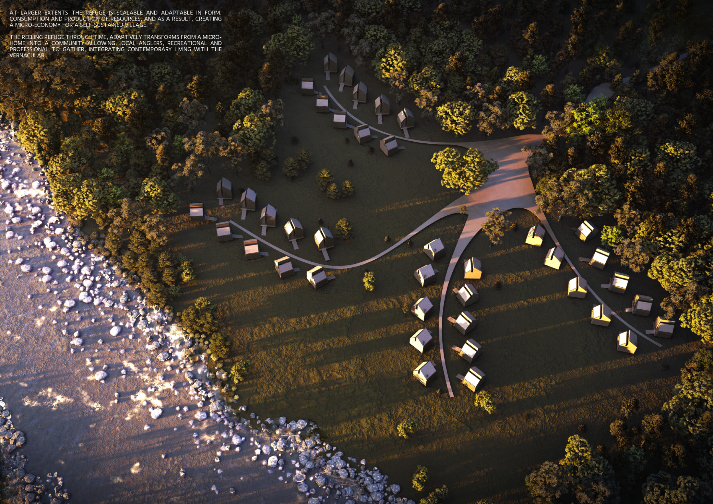 Architecture projects - fishing // Buildner