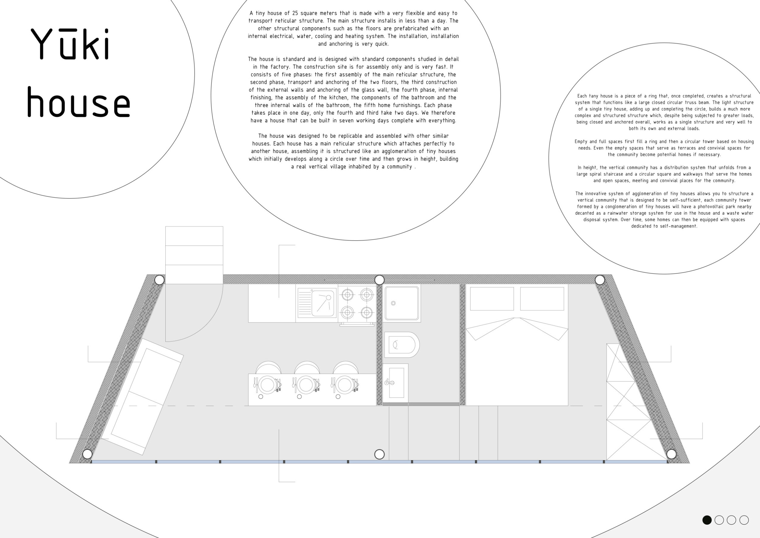 Architecture project // Prefabricated Steel Framework with Circular ...