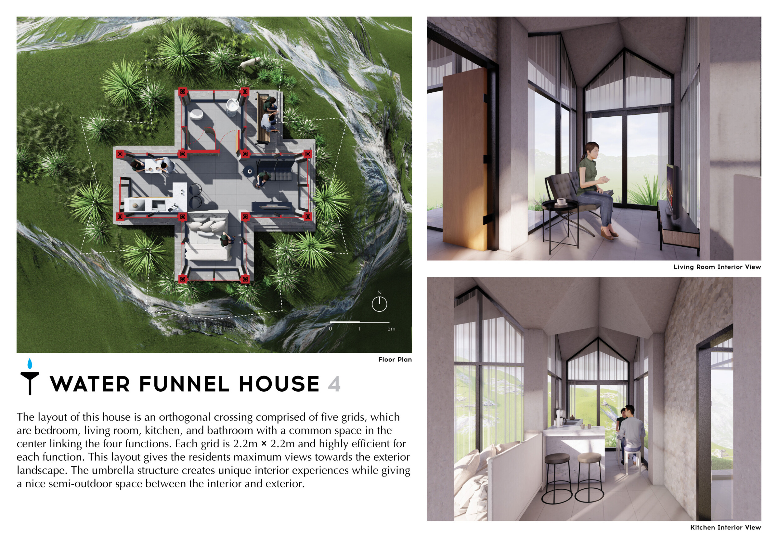 Architecture project // Rainwater Harvesting Through Funnel ...