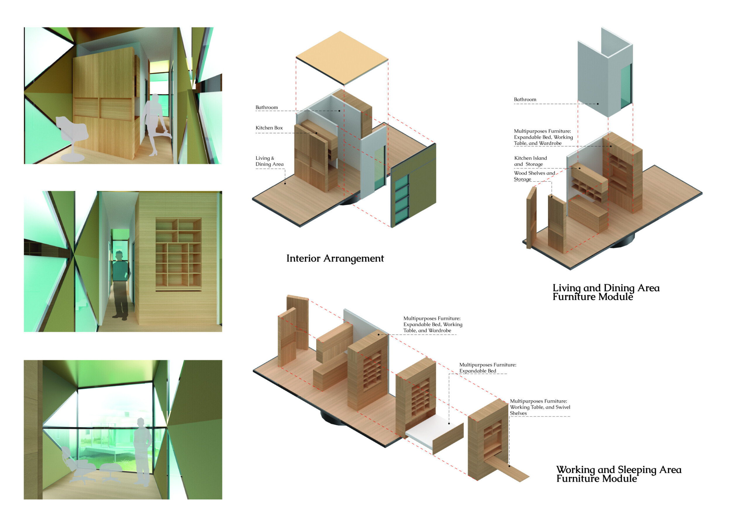 Architecture project // Charred Timber Facade with Modular Spaces for ...