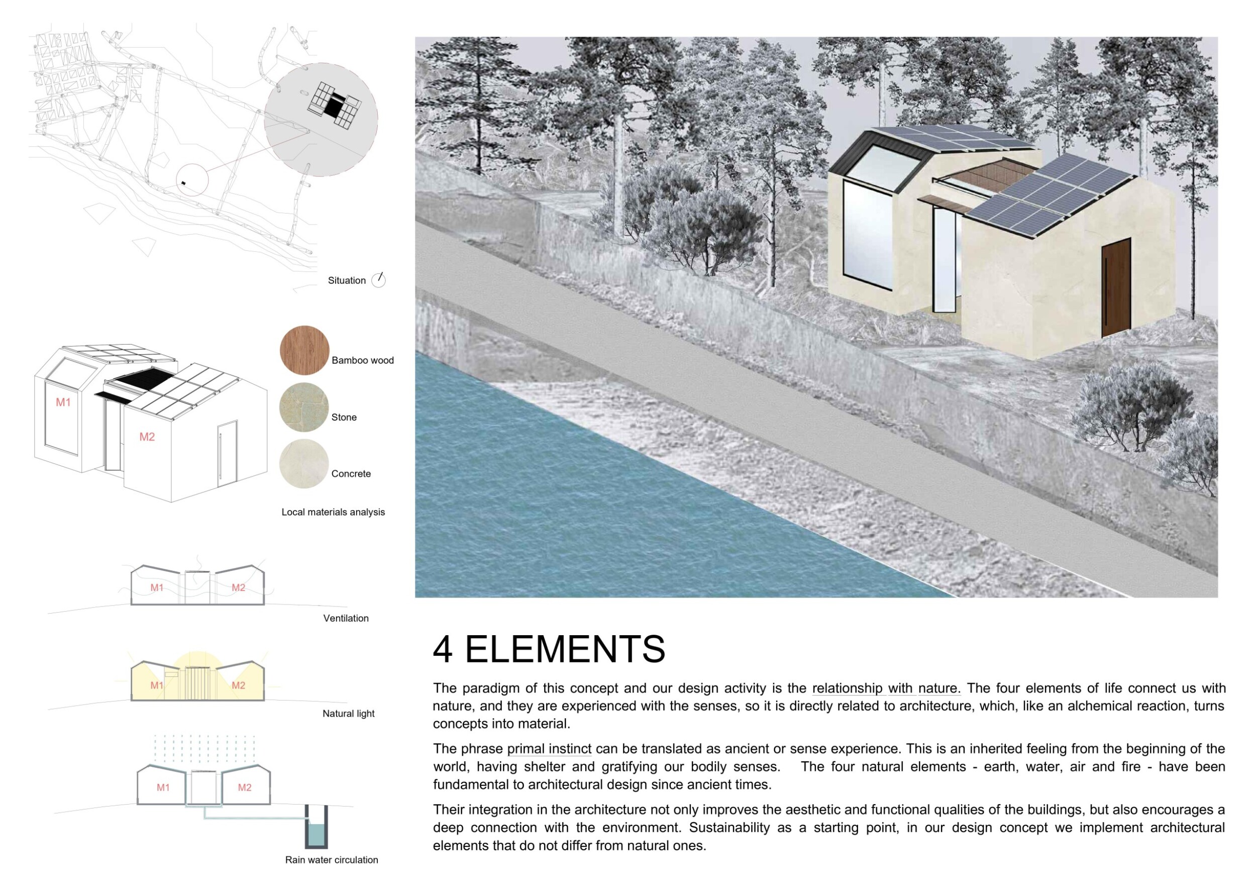 Architecture project // Bamboo and Earthwool Structures Embracing ...