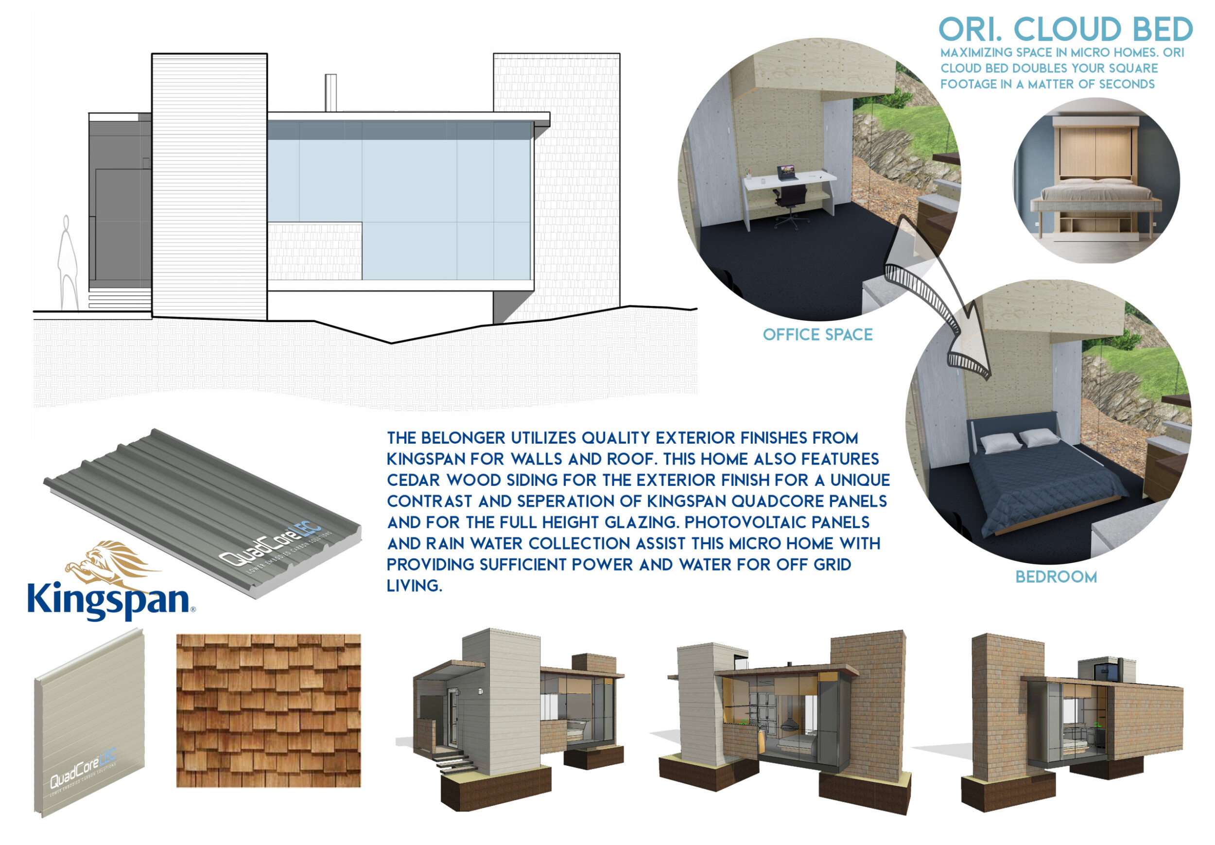 Architecture project // Cedar Cladding and Quadcore Panels Enhance a ...