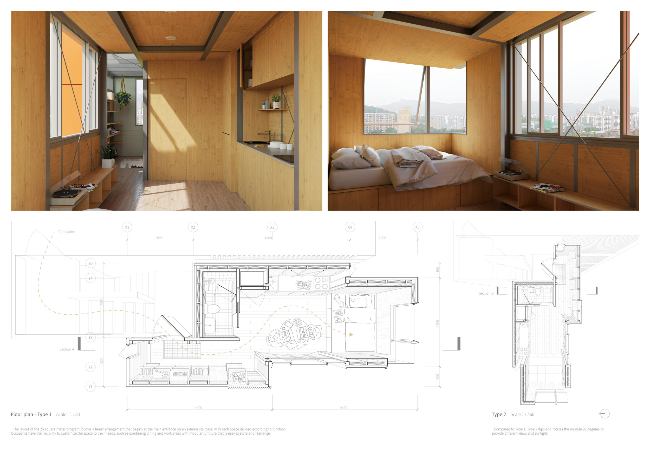 Architecture project // Modular Living Spaces Incorporating Polystyrene ...