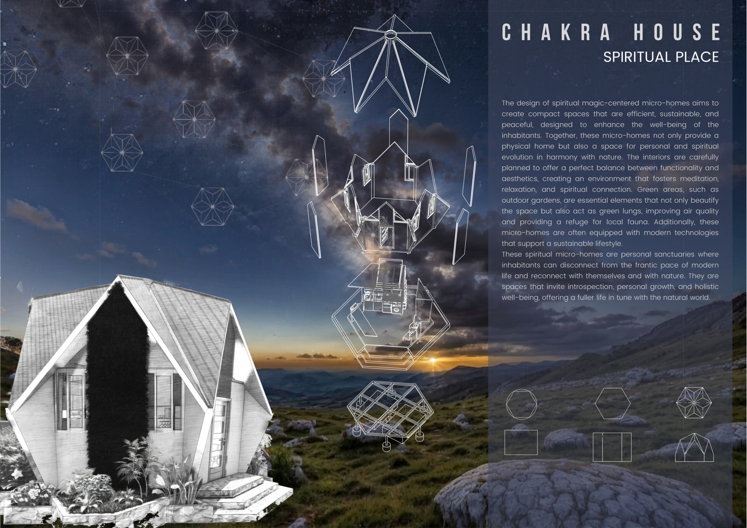 Architecture project // Hexagonal Micro-Home Constructed with Kingspan ...
