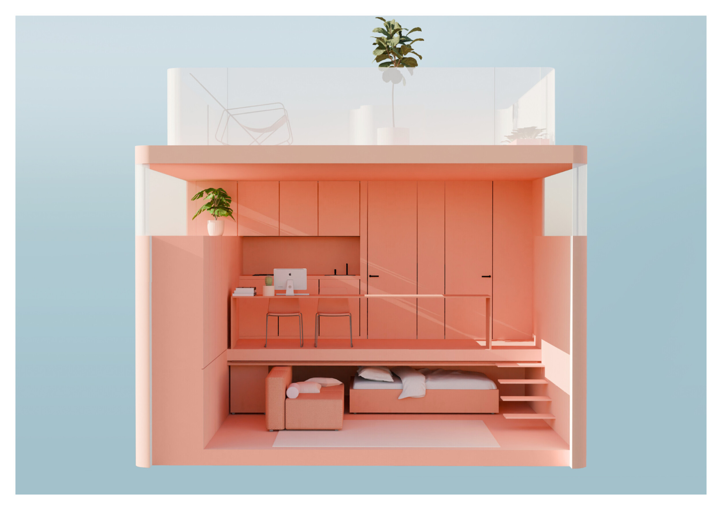 Architecture projects - pocket house // Buildner