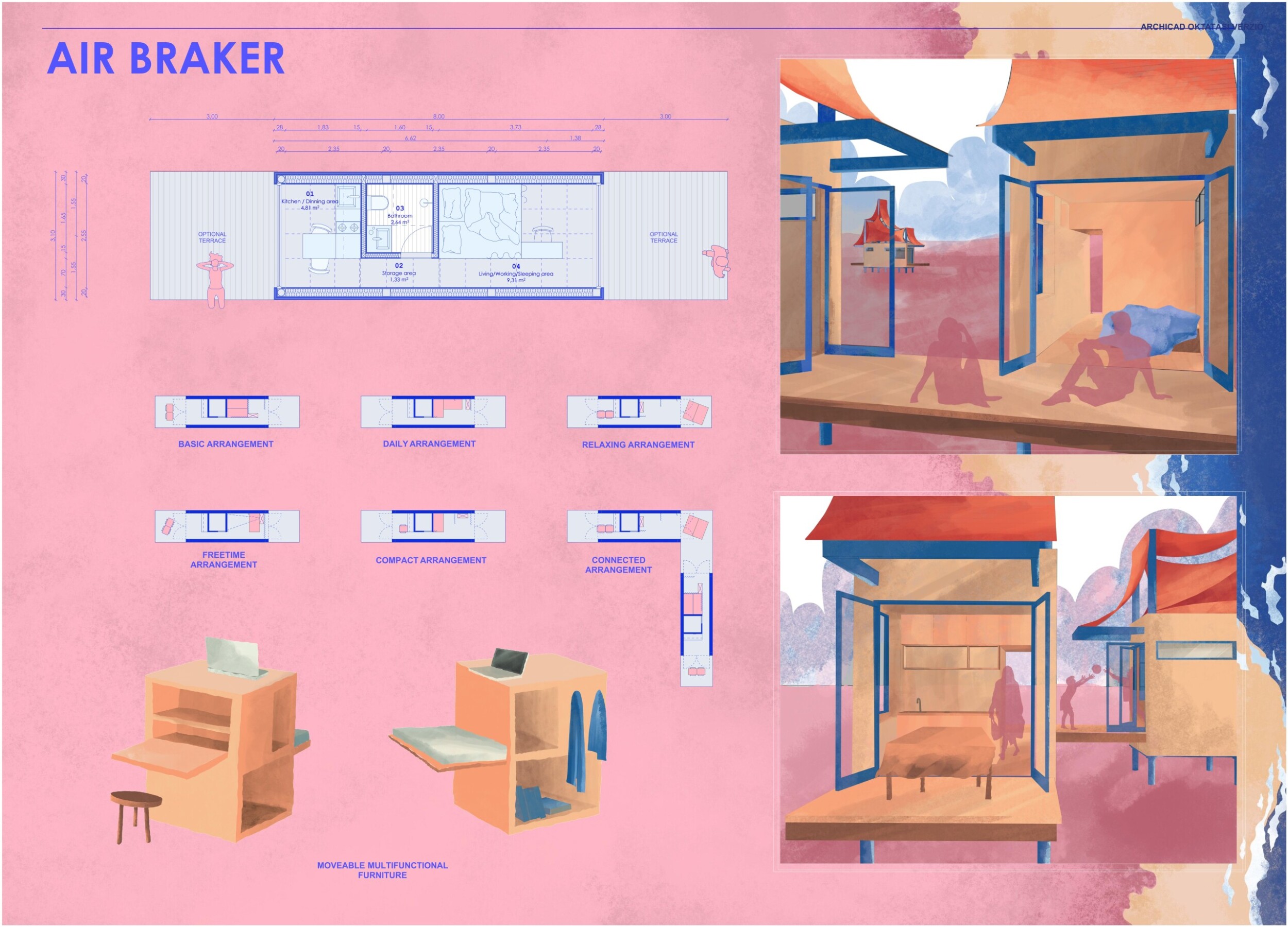 Architecture project // Vapor-Collecting Membrane and Flexible Solar ...