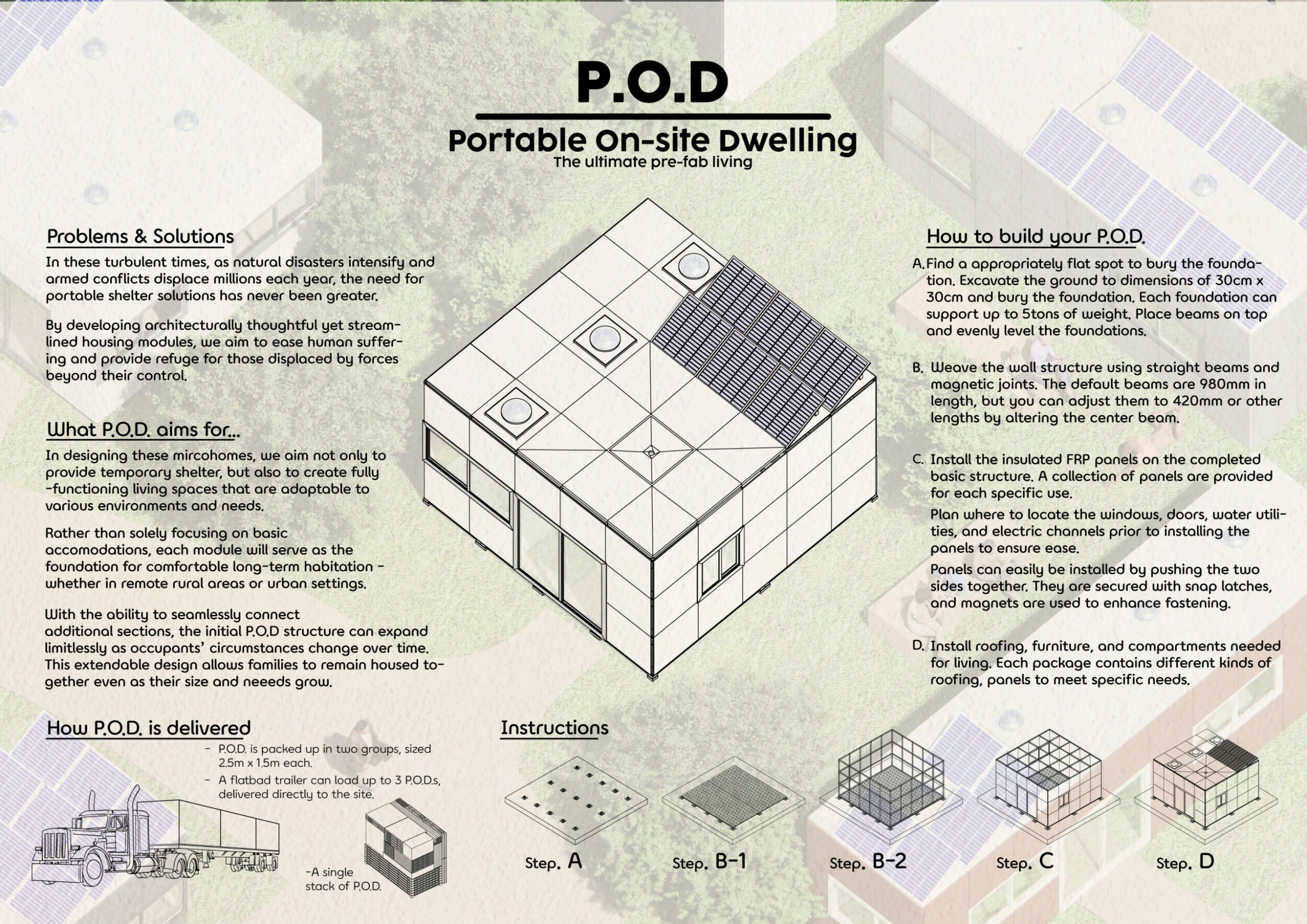 Architecture project // Magnetic Joint Connections and Fiber-Reinforced ...