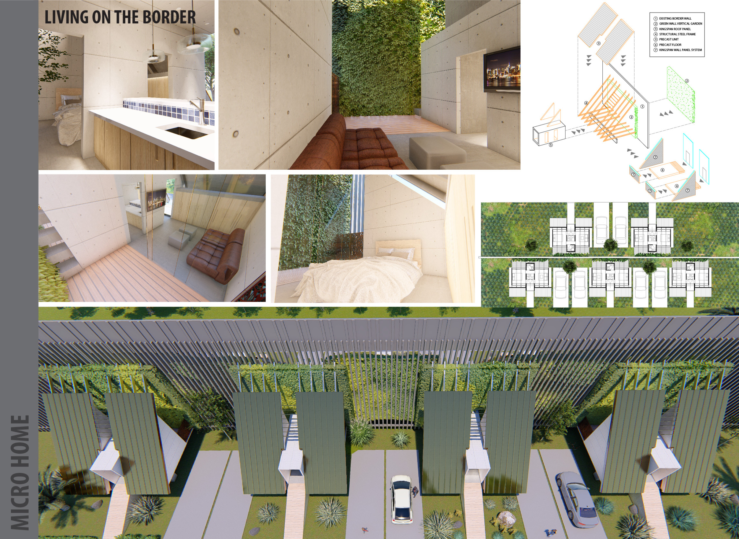 Architecture project // Galvanized Steel and Rainwater Harvesting in ...