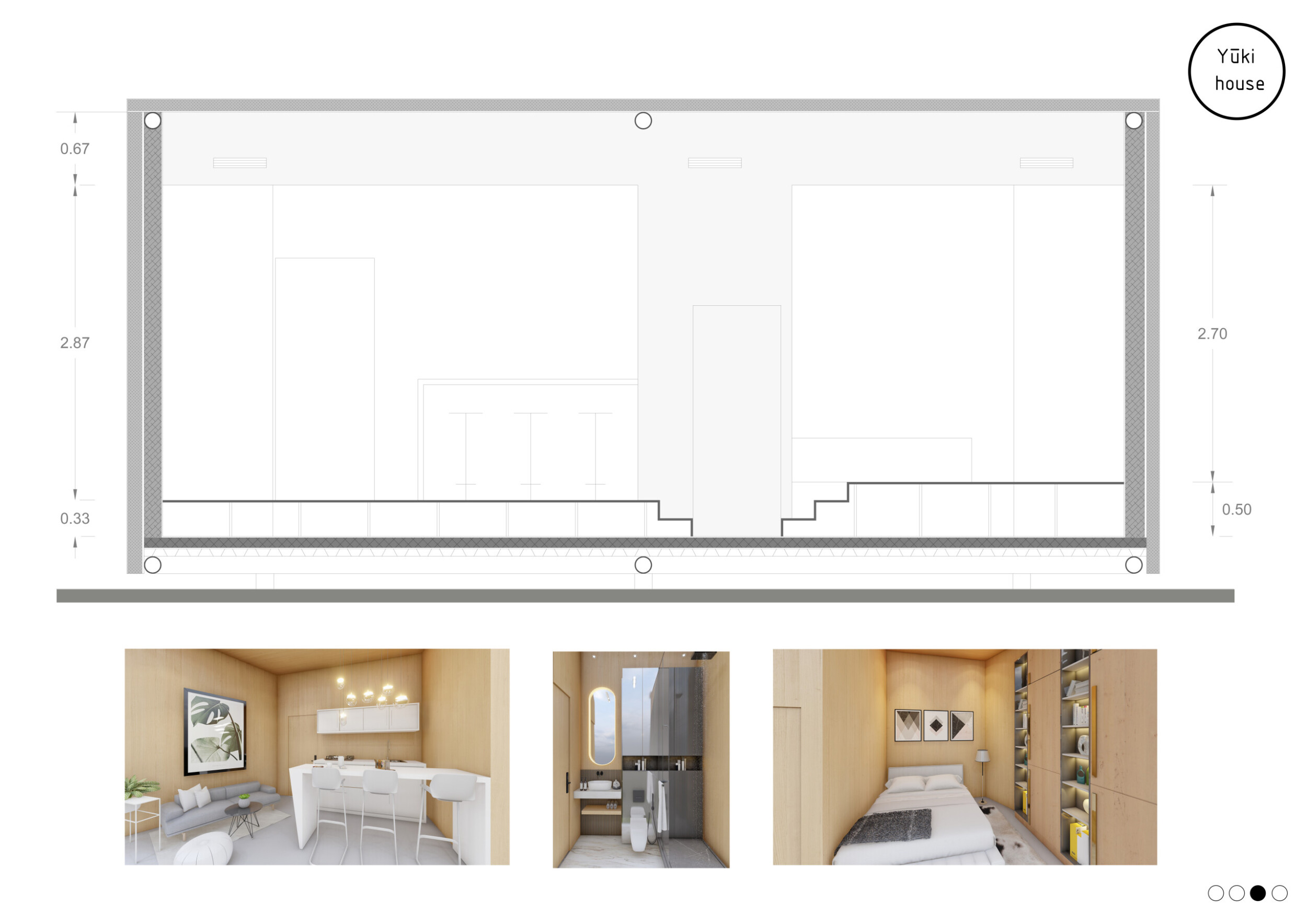 Architecture project // Prefabricated Steel Framework with Circular ...