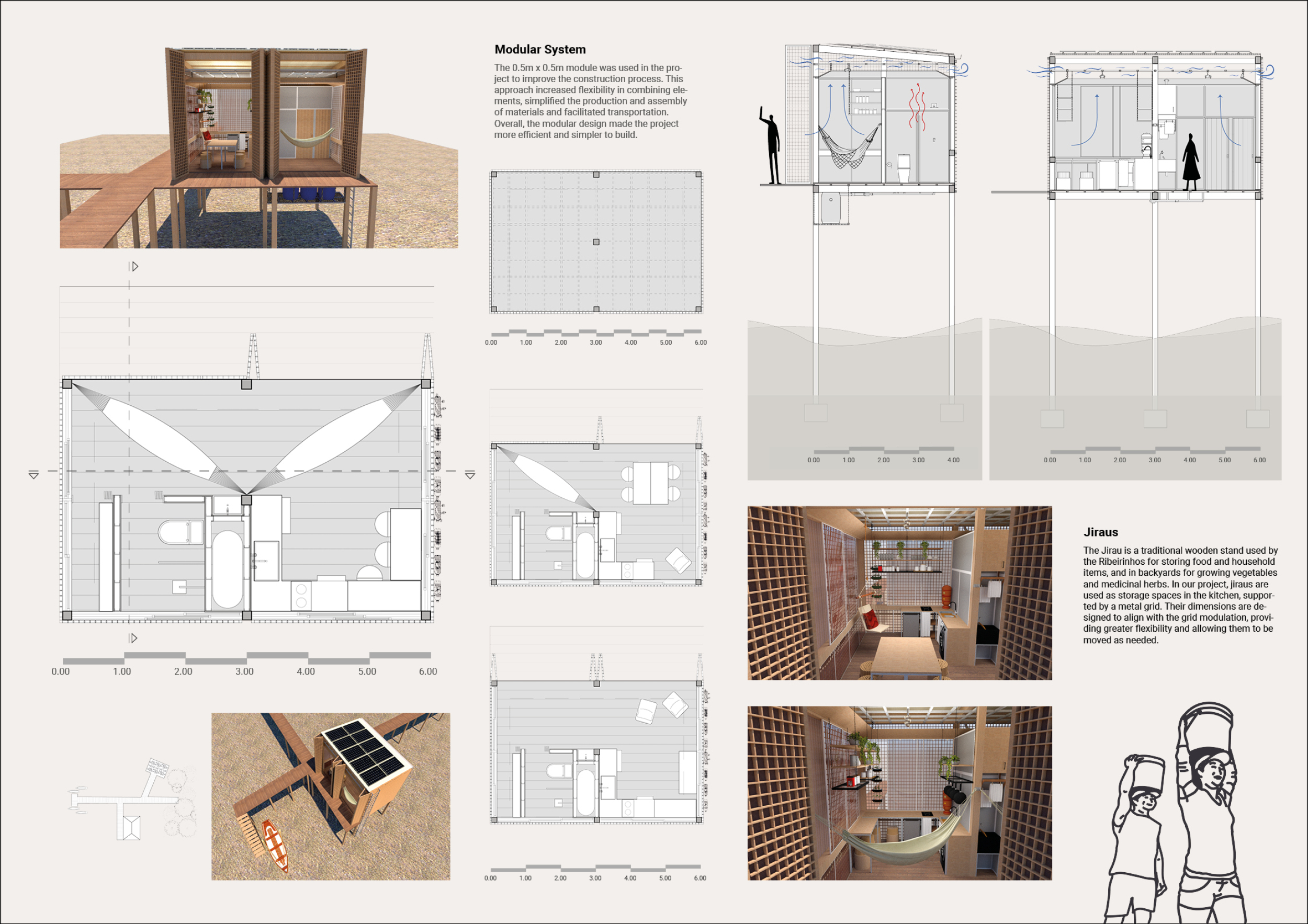 Architecture project // Bamboo Frames and Polycarbonate Facades ...