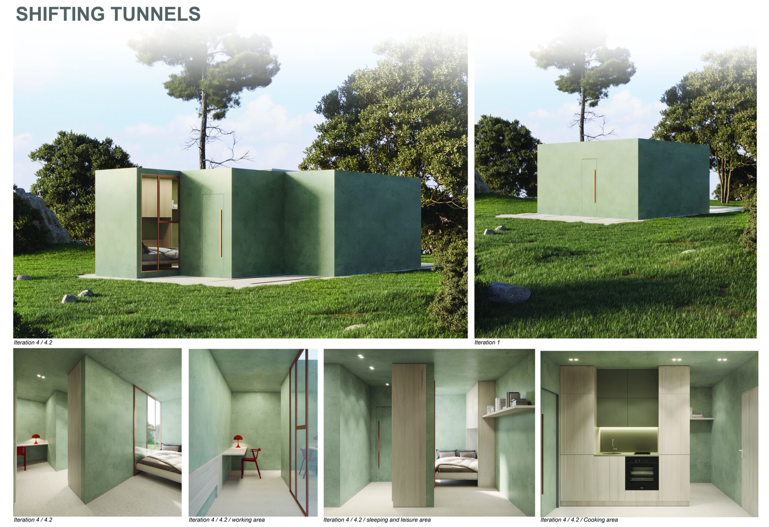 Architecture project // Movable Structures with Solar Panels and ...